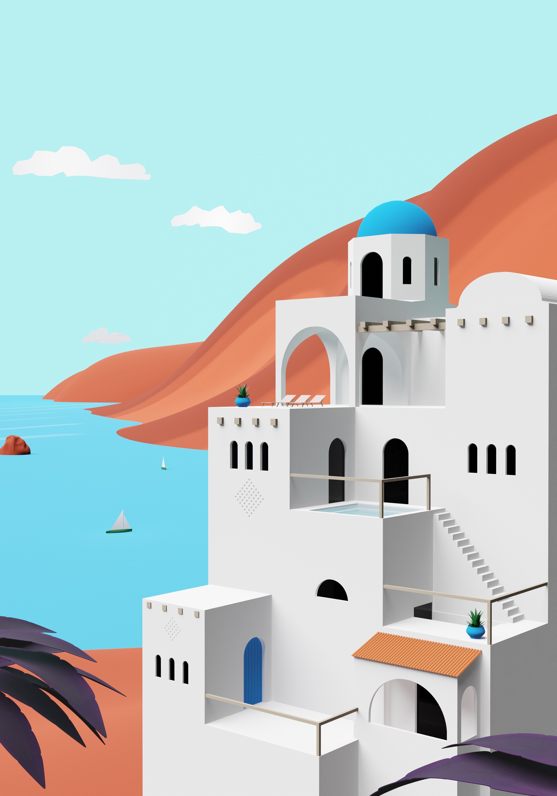 ArtStation - Retro poster