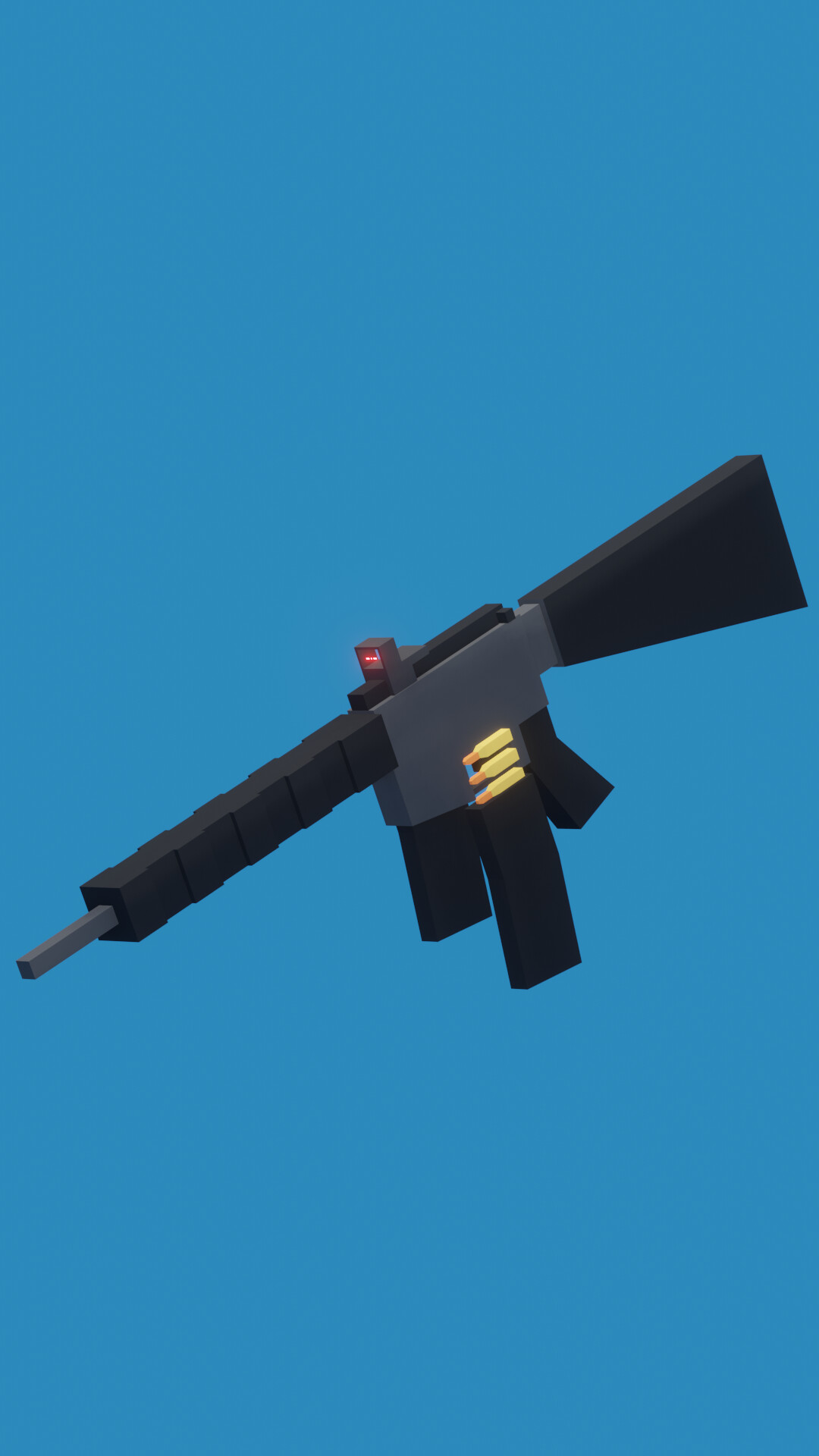 ArtStation - Low Poly Weapon Concept Art