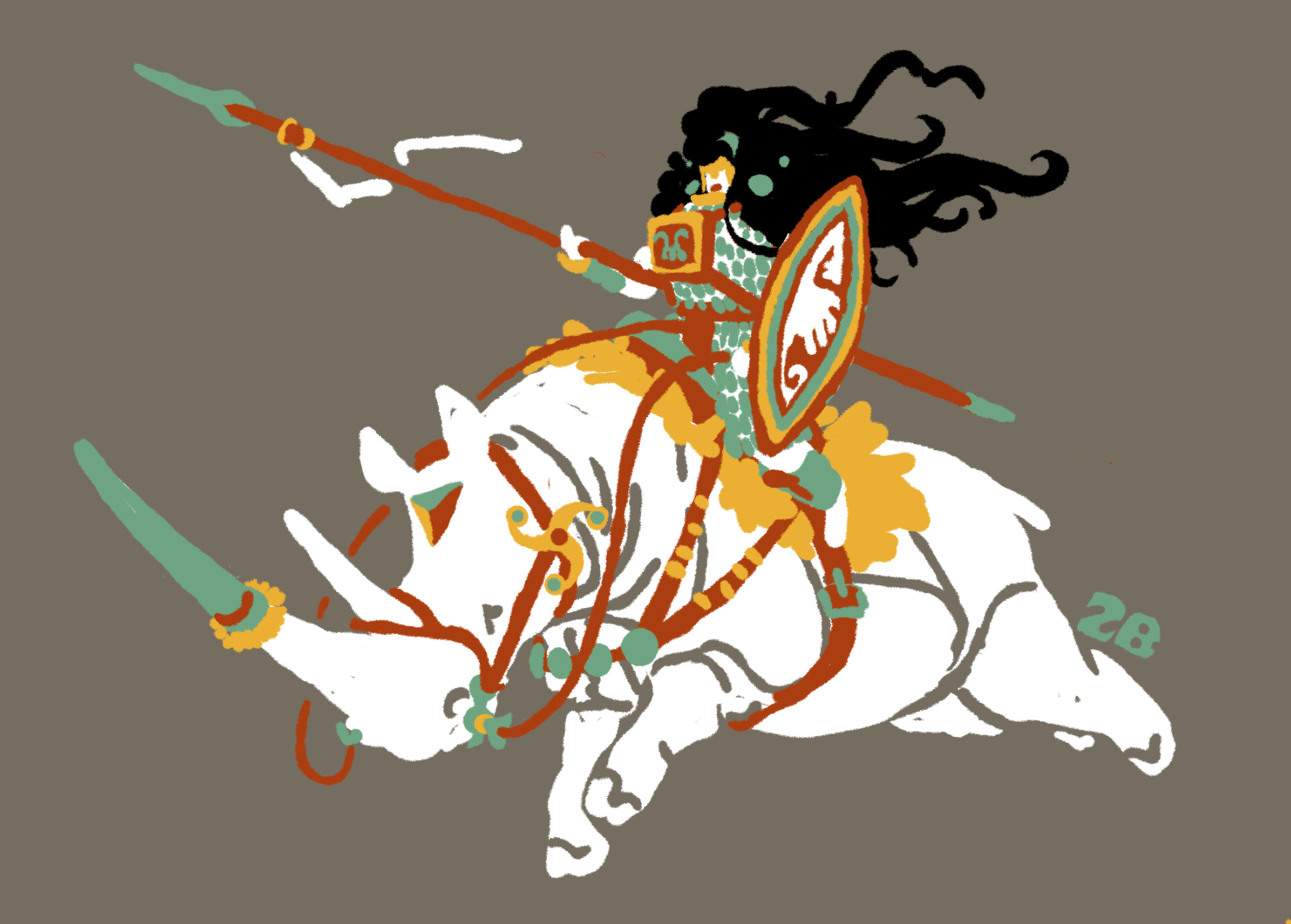 ArtStation - Another Rhino RIder