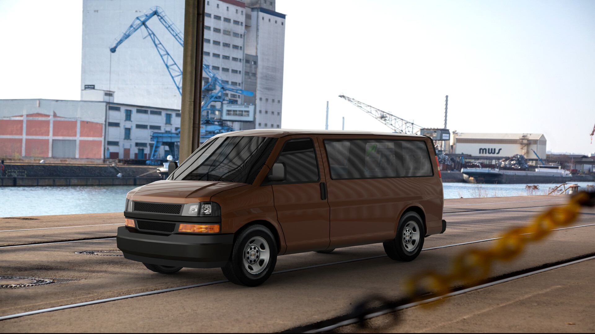 ArtStation - Chevrolet Express G2500