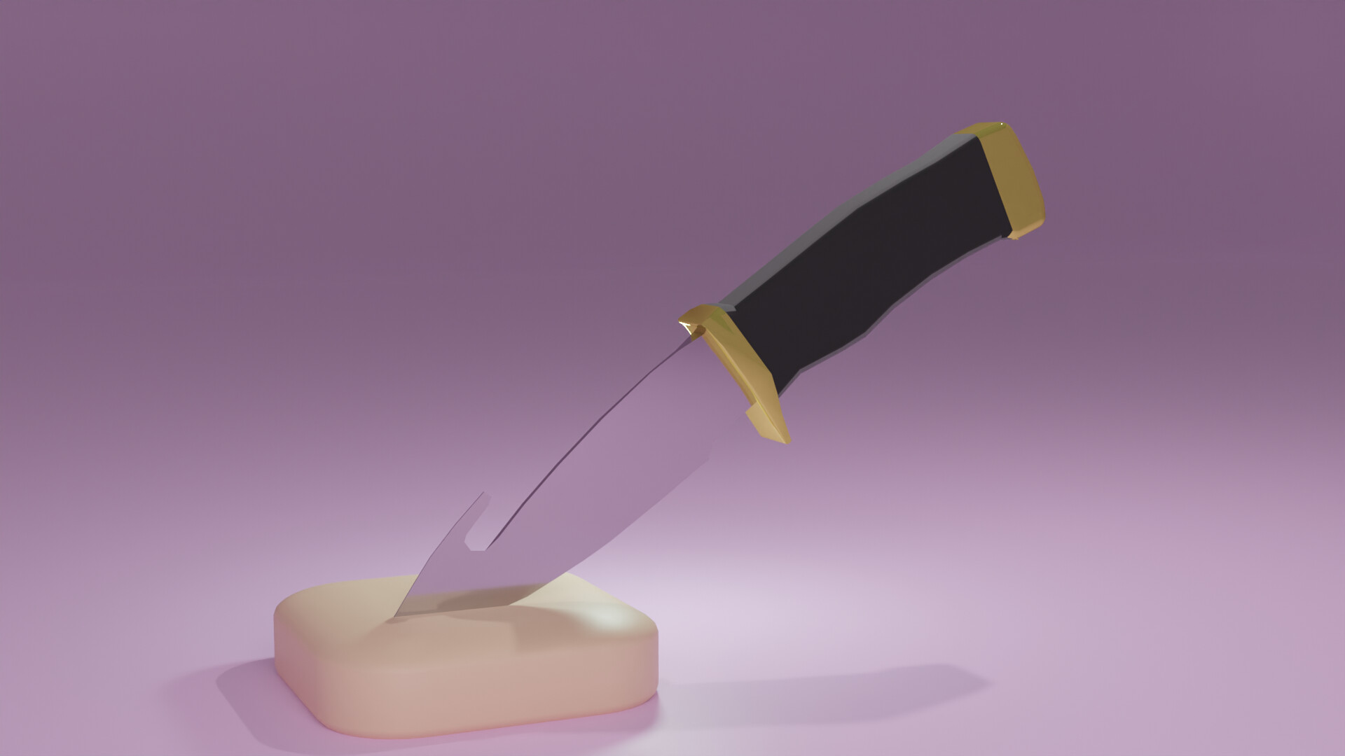 ArtStation - Low-Poly Knife