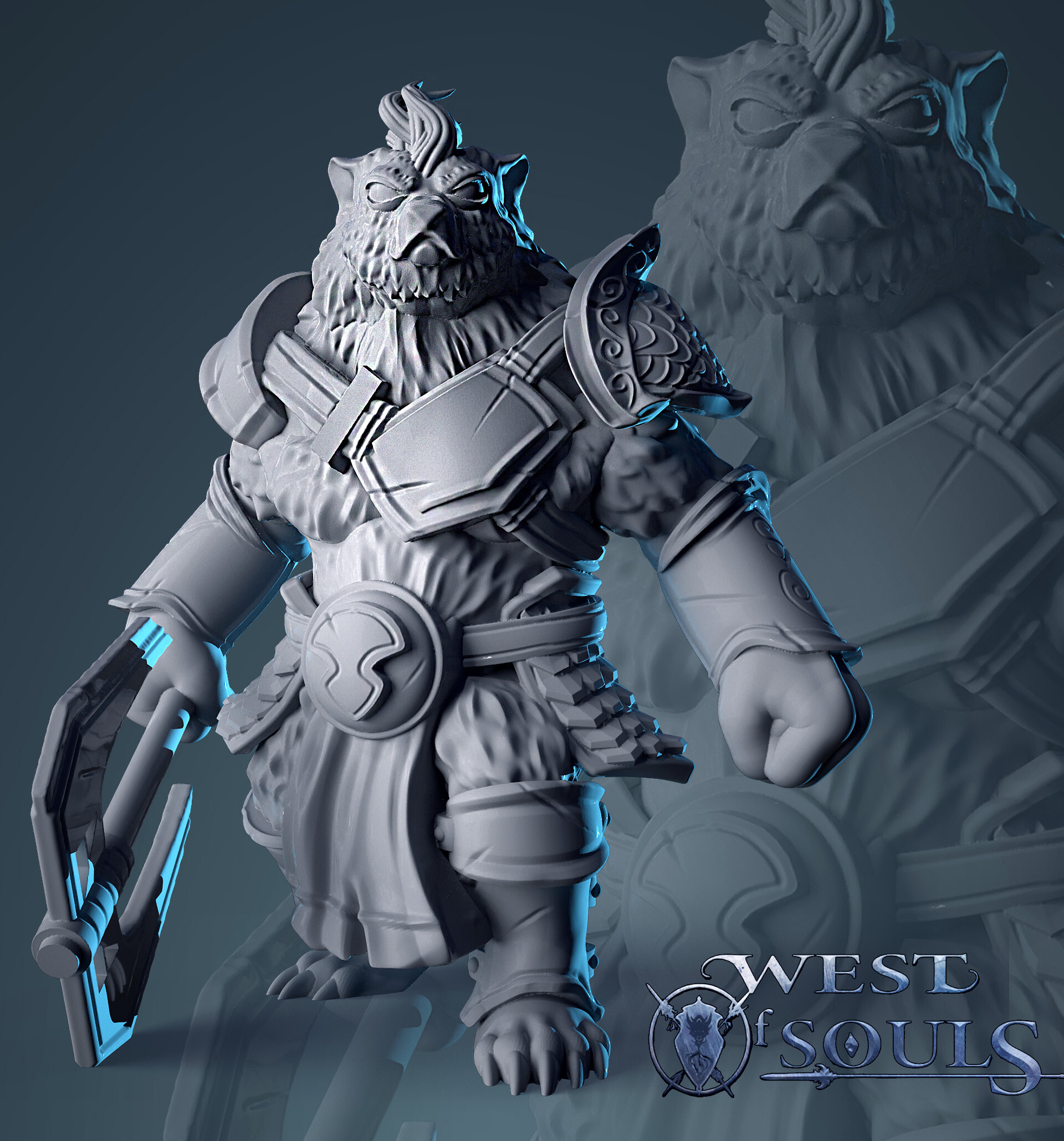 ArtStation - West of Souls - The Mercenary