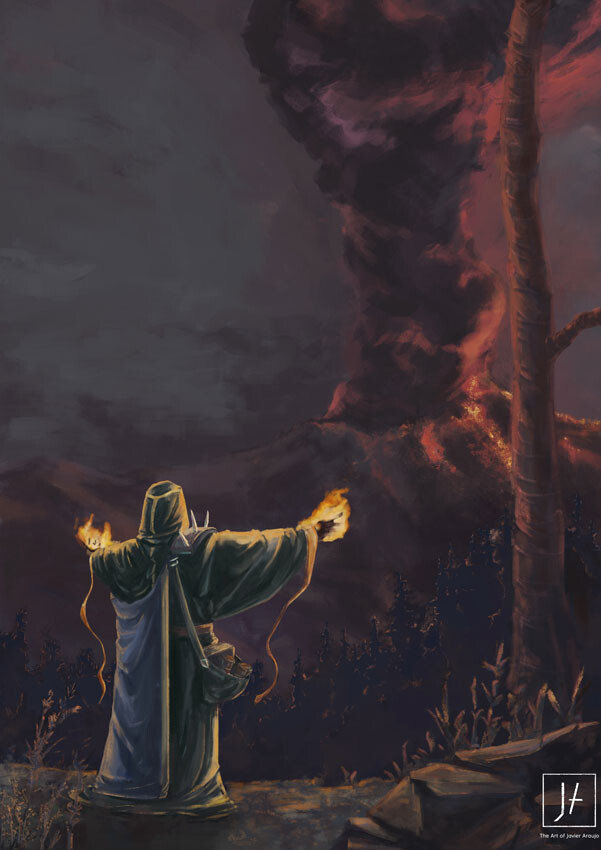 ArtStation - hechizo final - ilustración digital