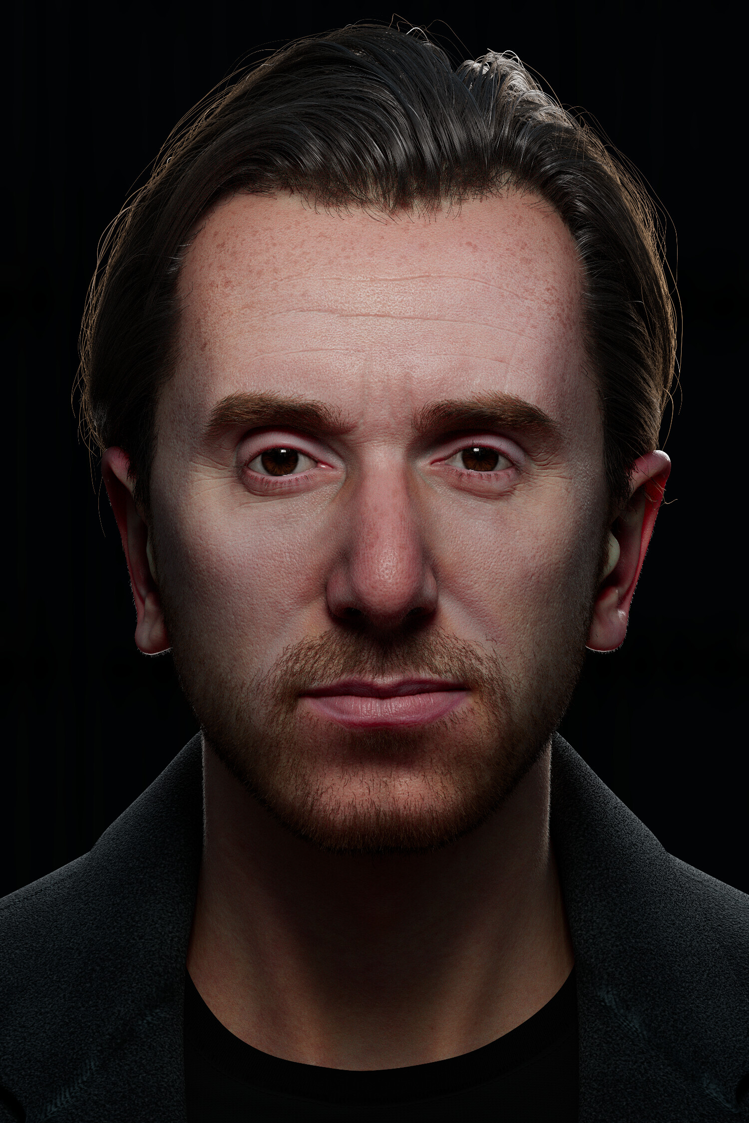 ArtStation - Realistic Portrait study