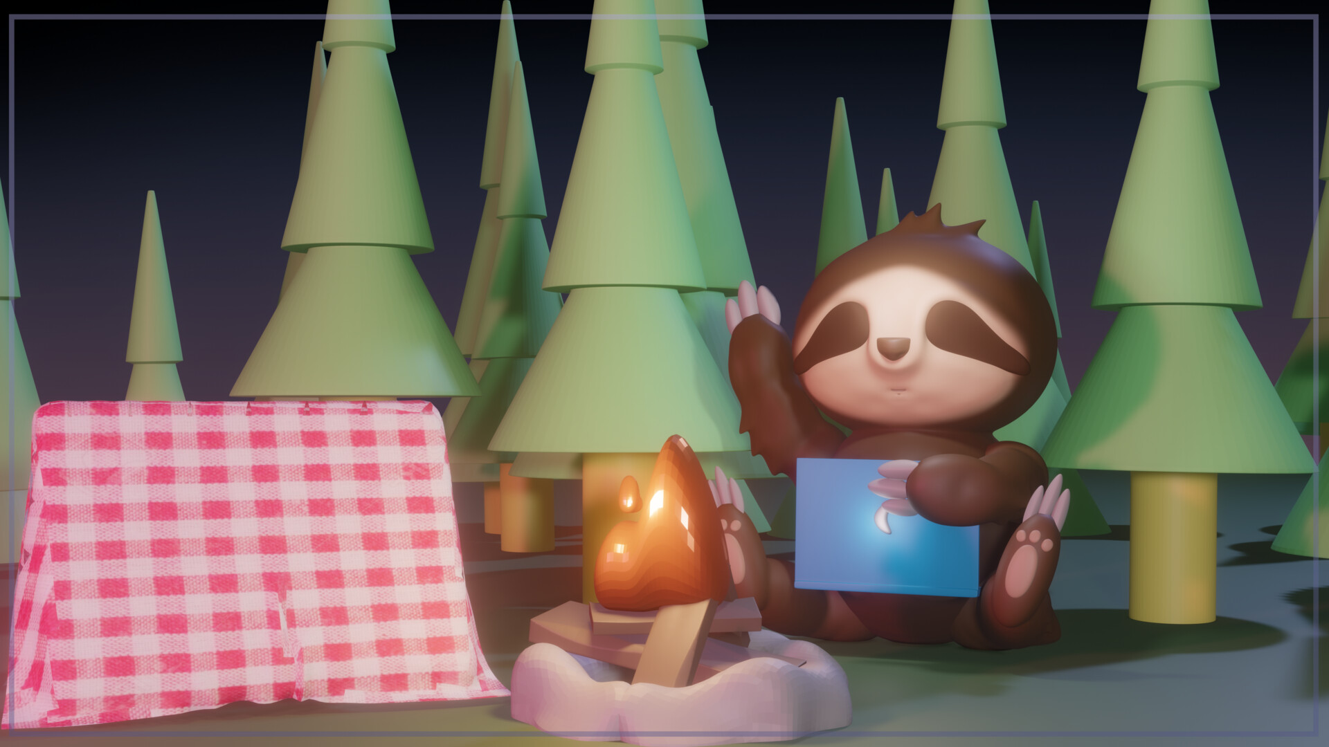 ArtStation - The Languages Sloth