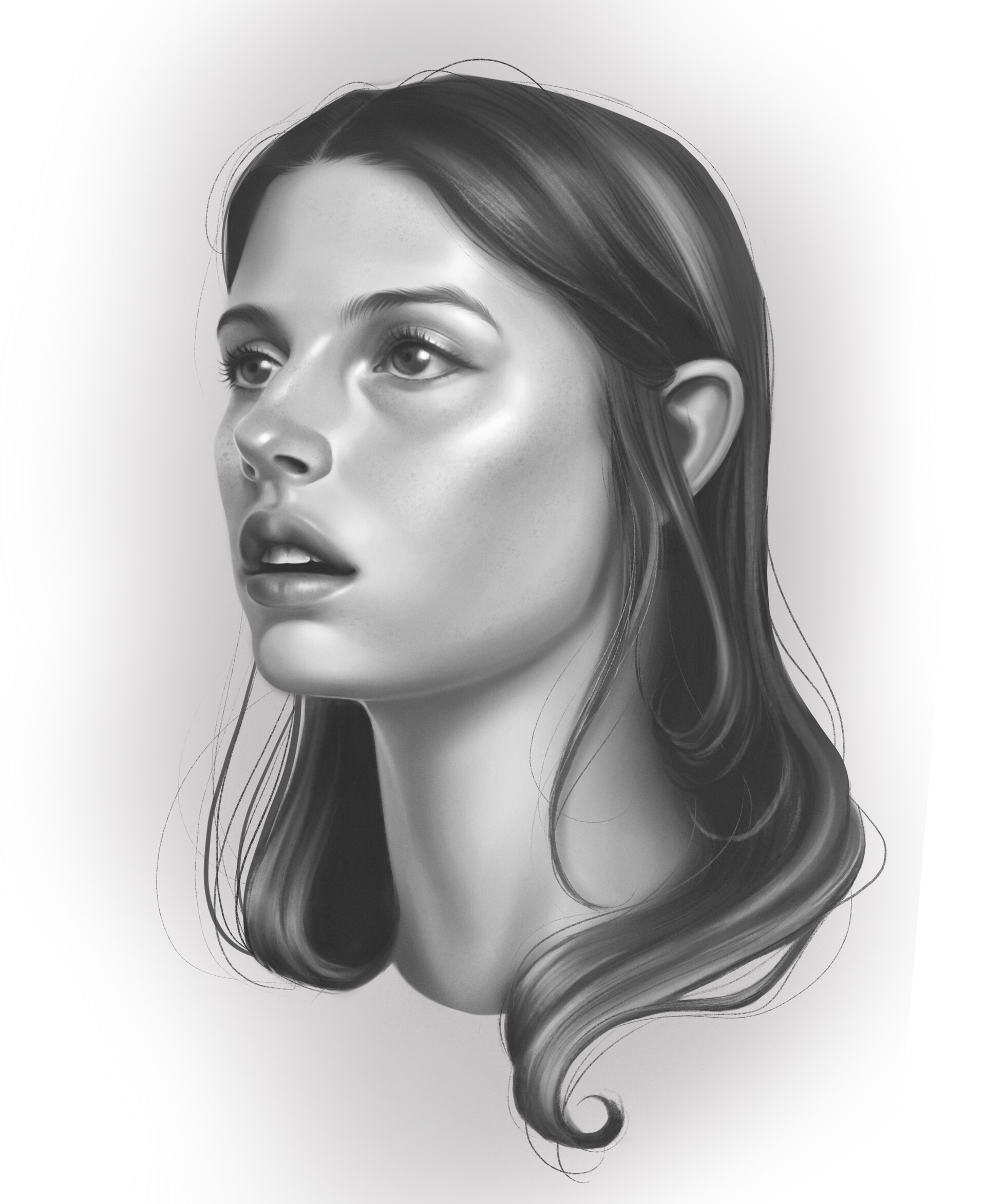 ArtStation - portrait study