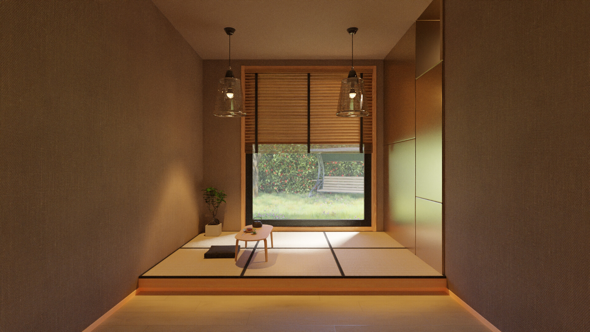 ArtStation - Japanese room