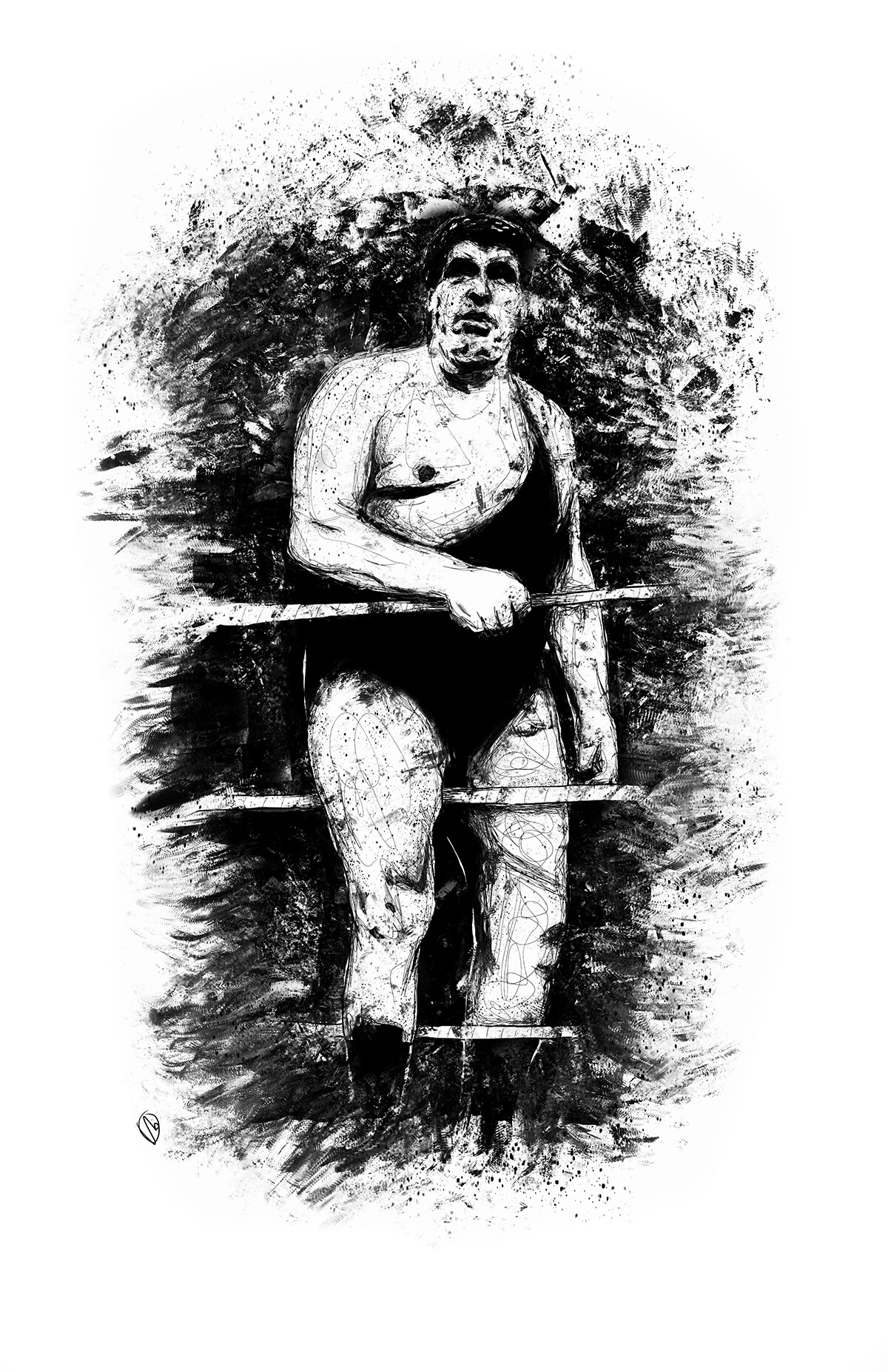 ArtStation - ANDRE THE GIANT