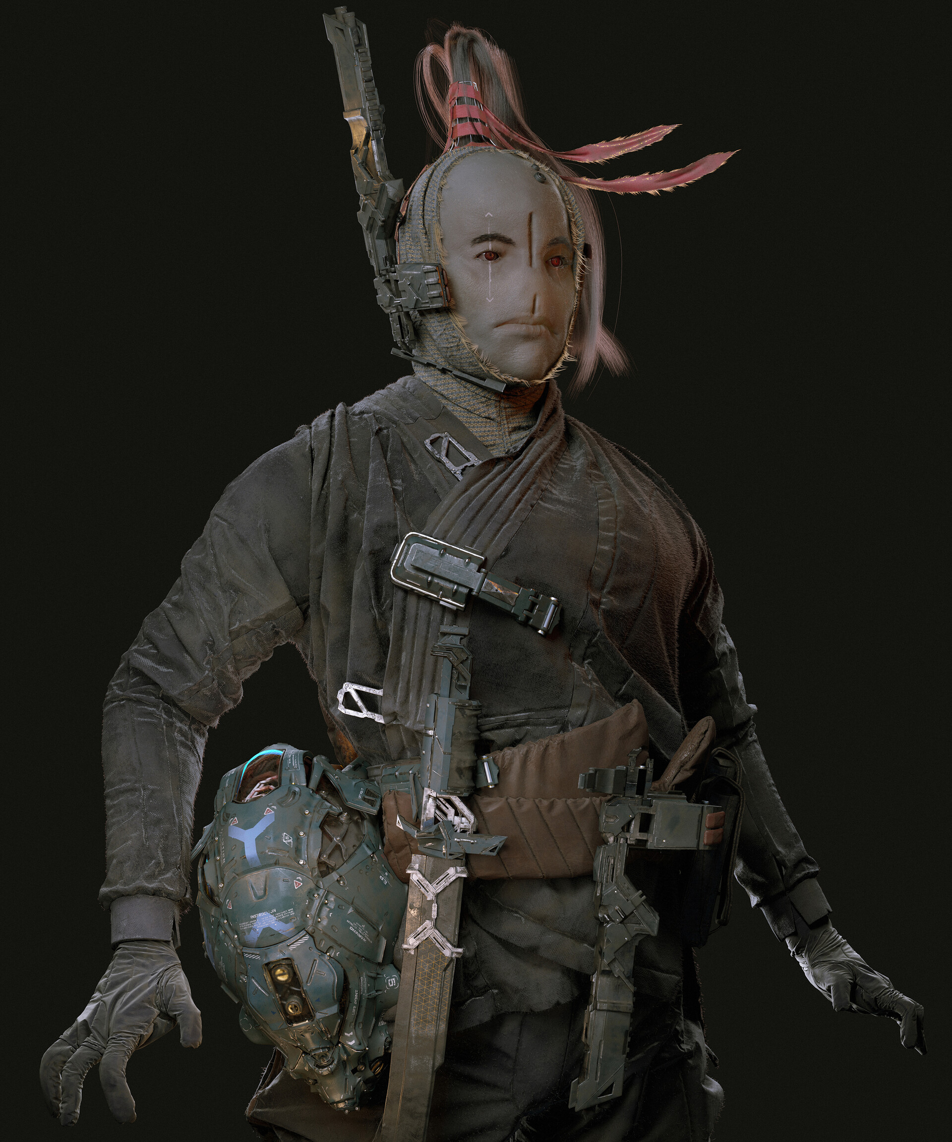 ArtStation - Fire Warrior(warhammer 40k, redesign)