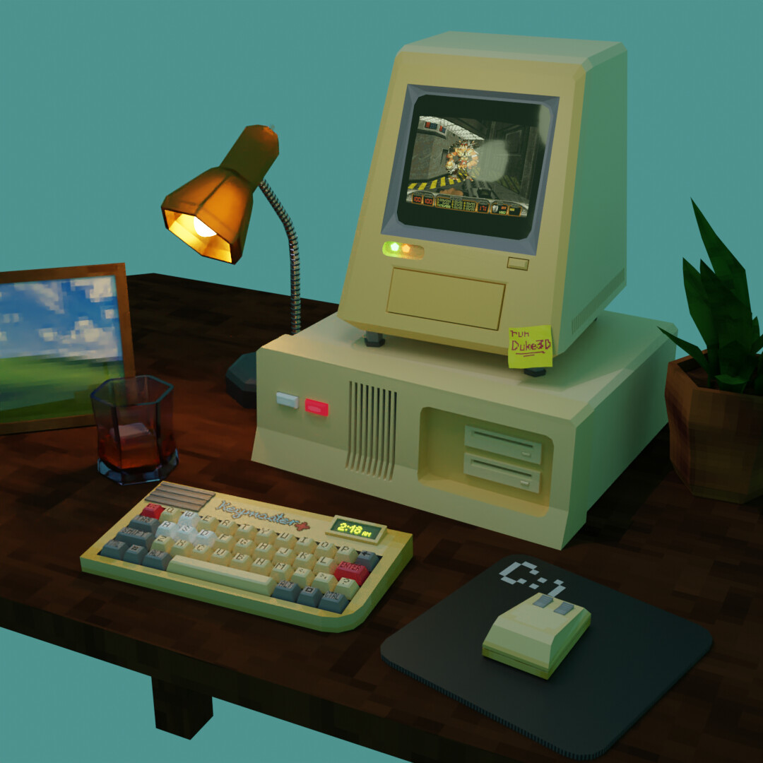 ArtStation - Computer Dreams