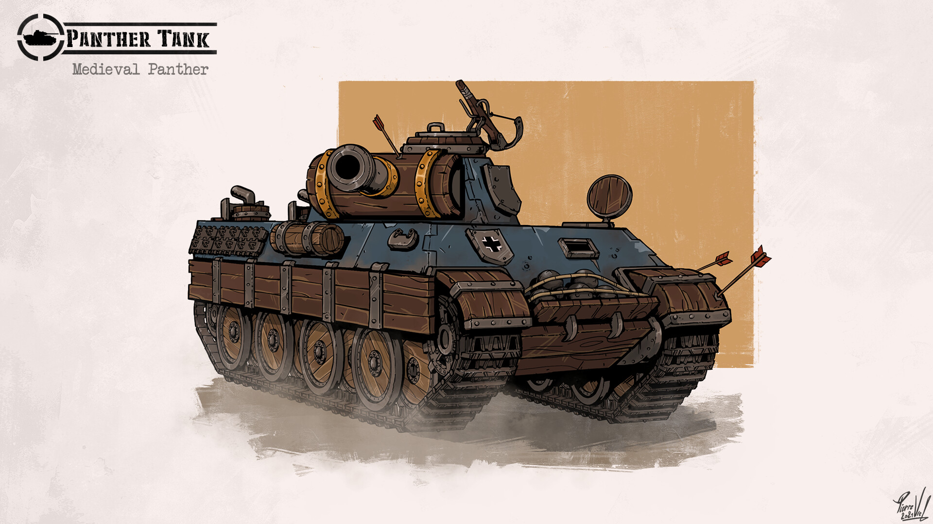 Ww2 Tank Concept Art