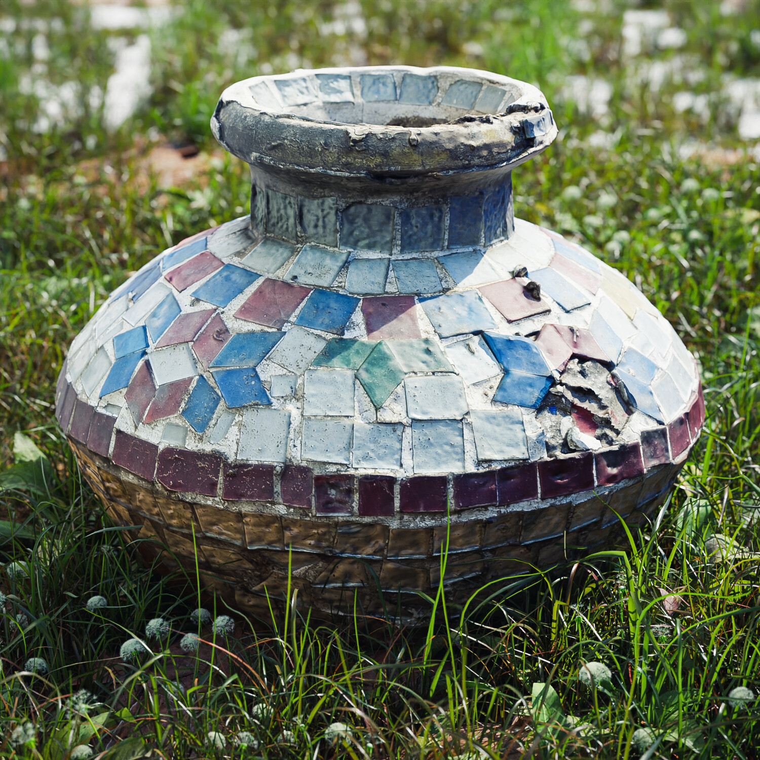 ArtStation - Damaged Flower Pot - 3D Scan/Photogrammetry