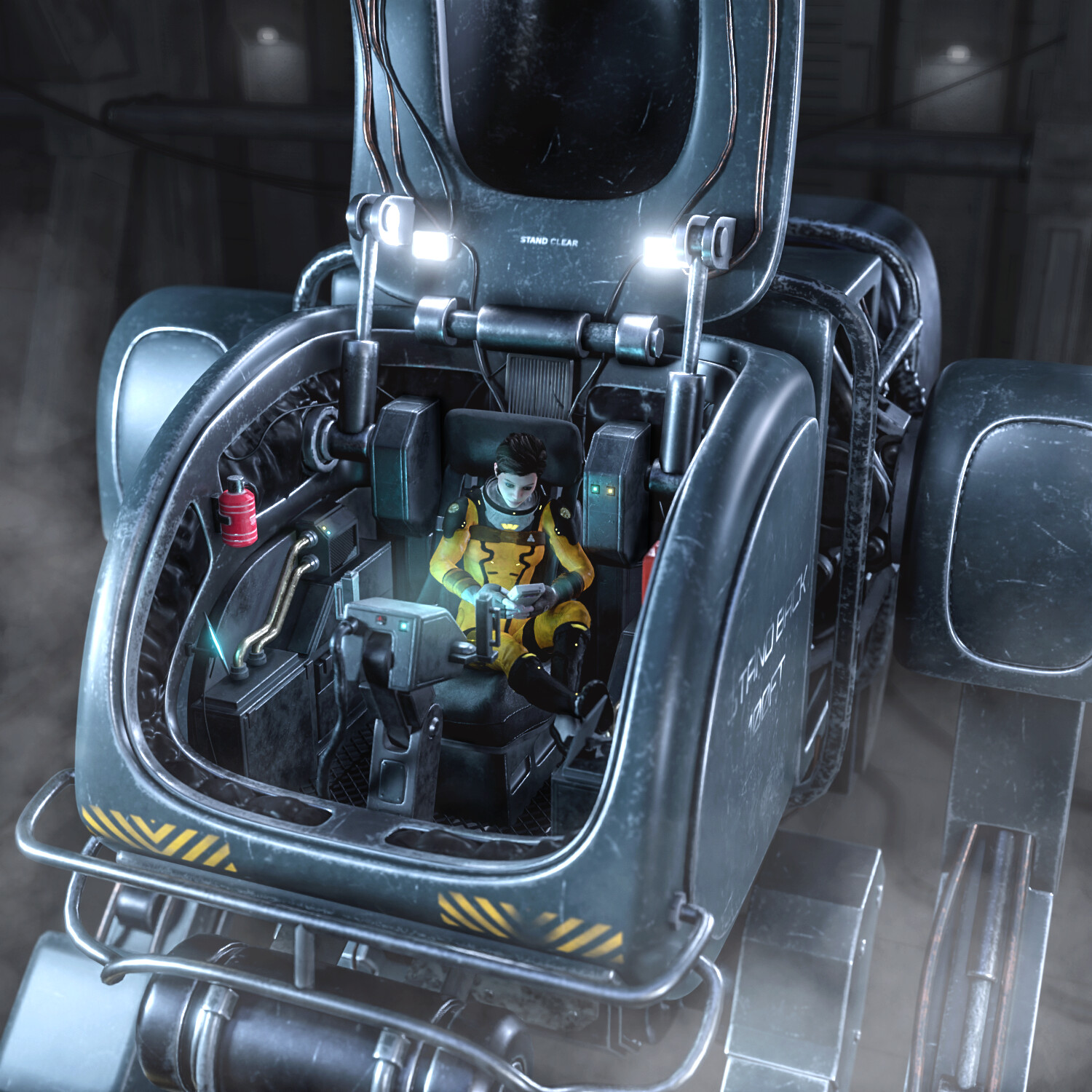 ArtStation - Mech v1