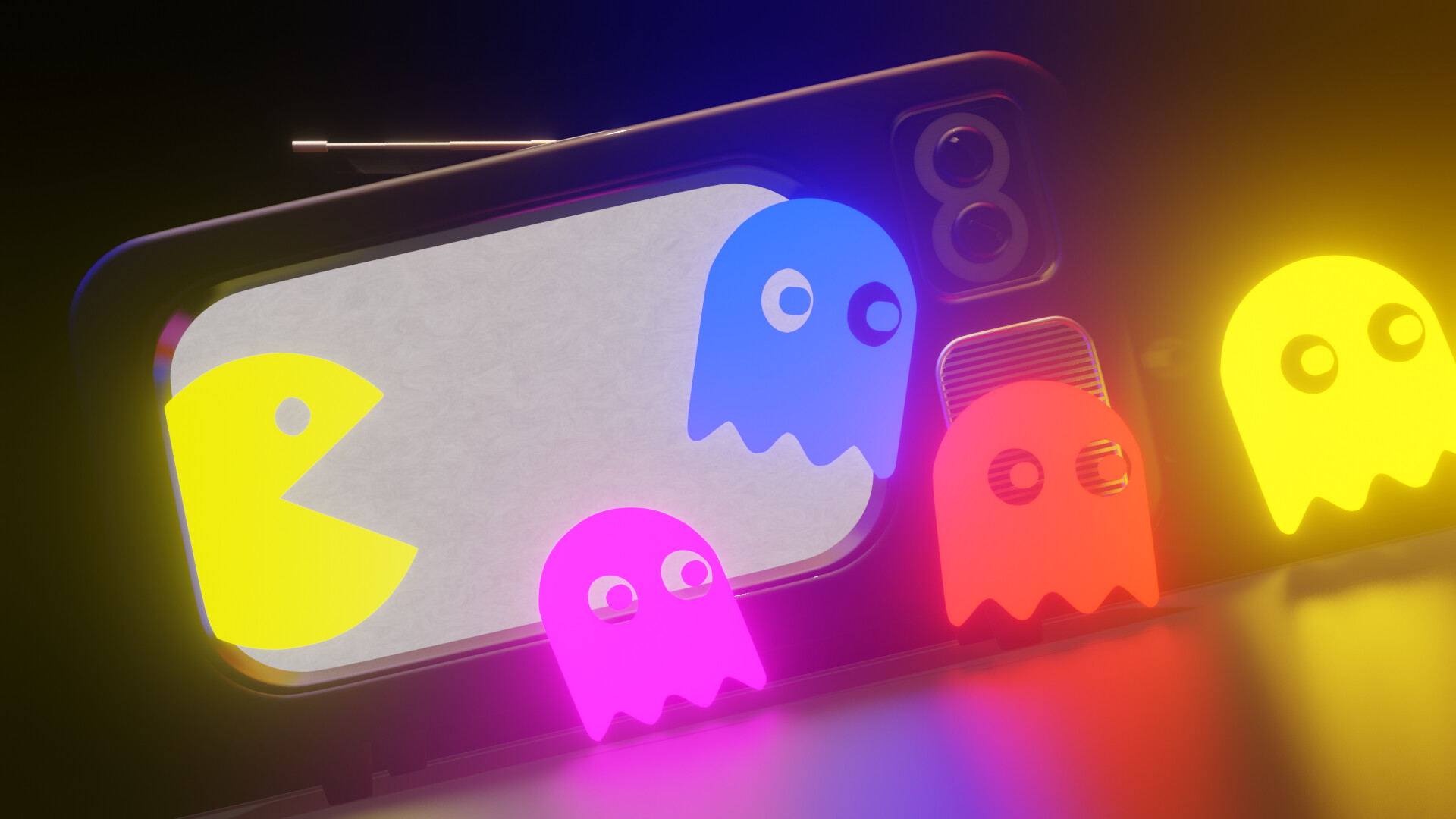 ArtStation - Pac Man's escape