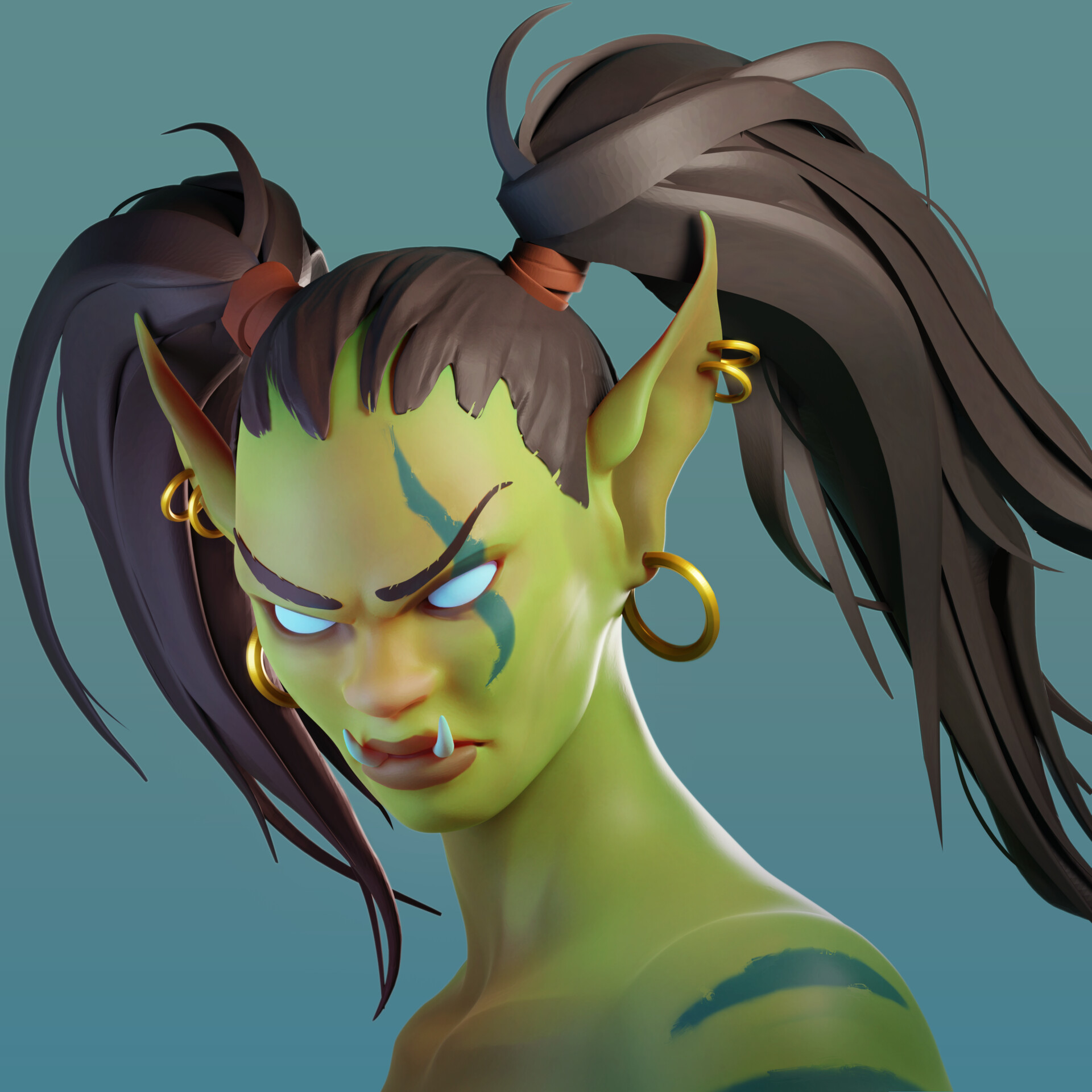 ArtStation - Female orc