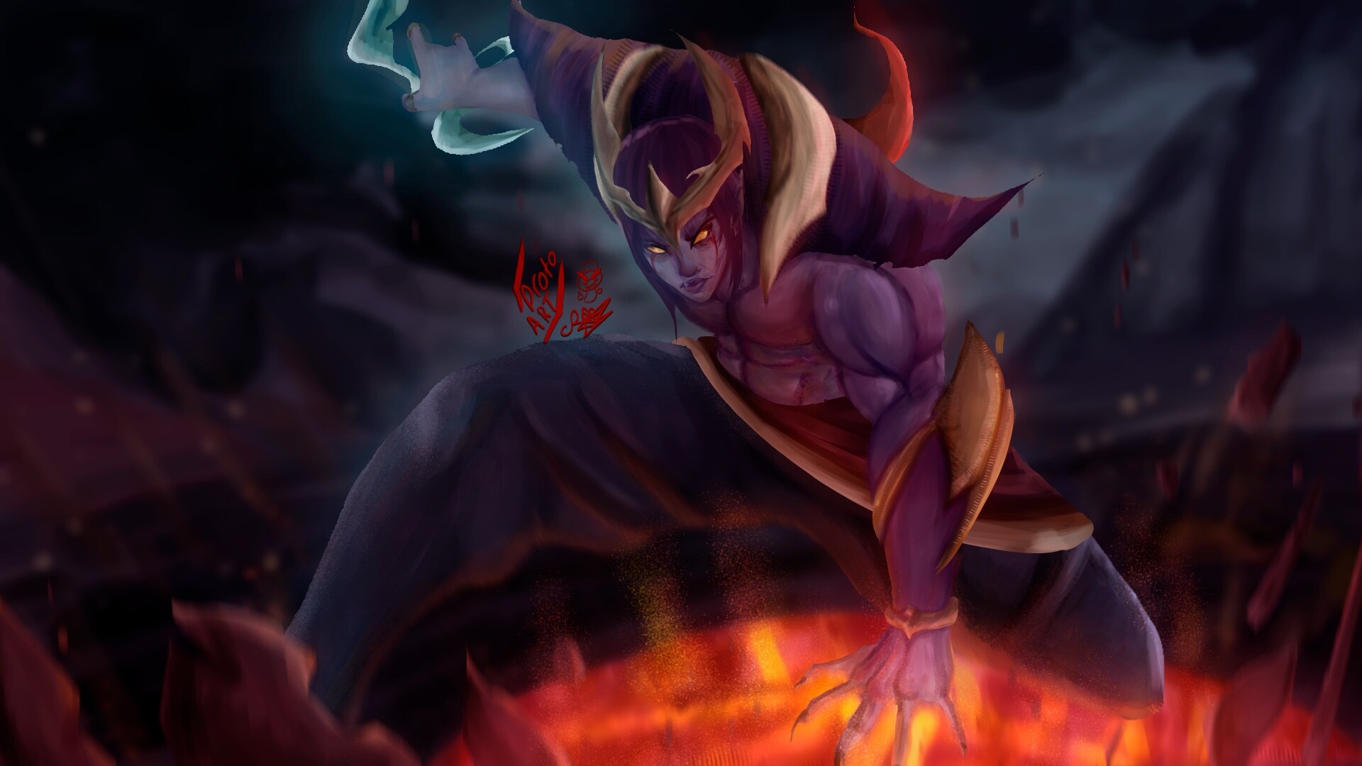 ArtStation - Aphelios Fanart