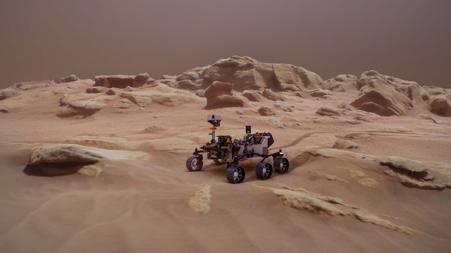 ArtStation - #32 Mars Rover 2020