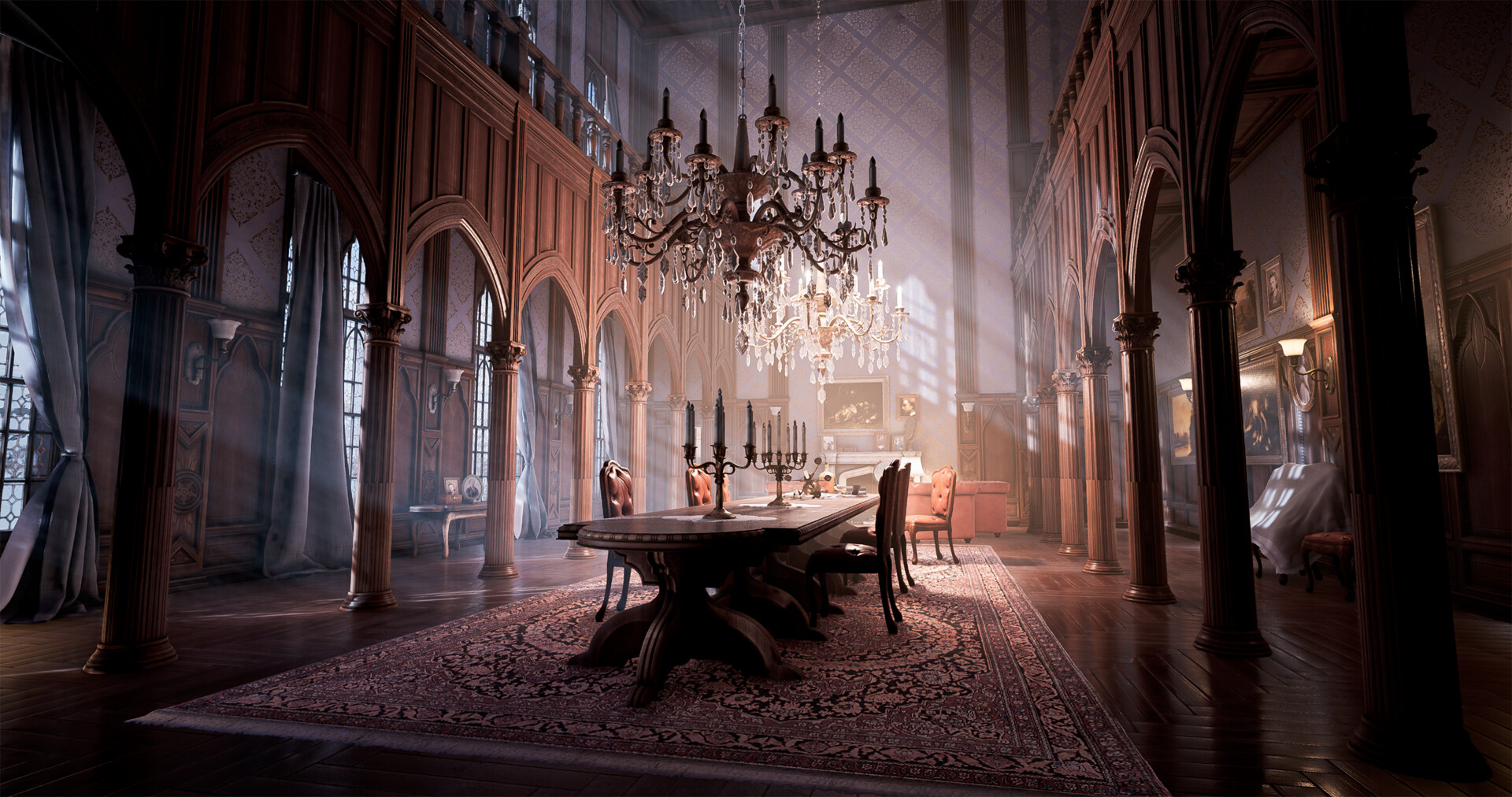 ArtStation - Mansion - Unreal 4 environment