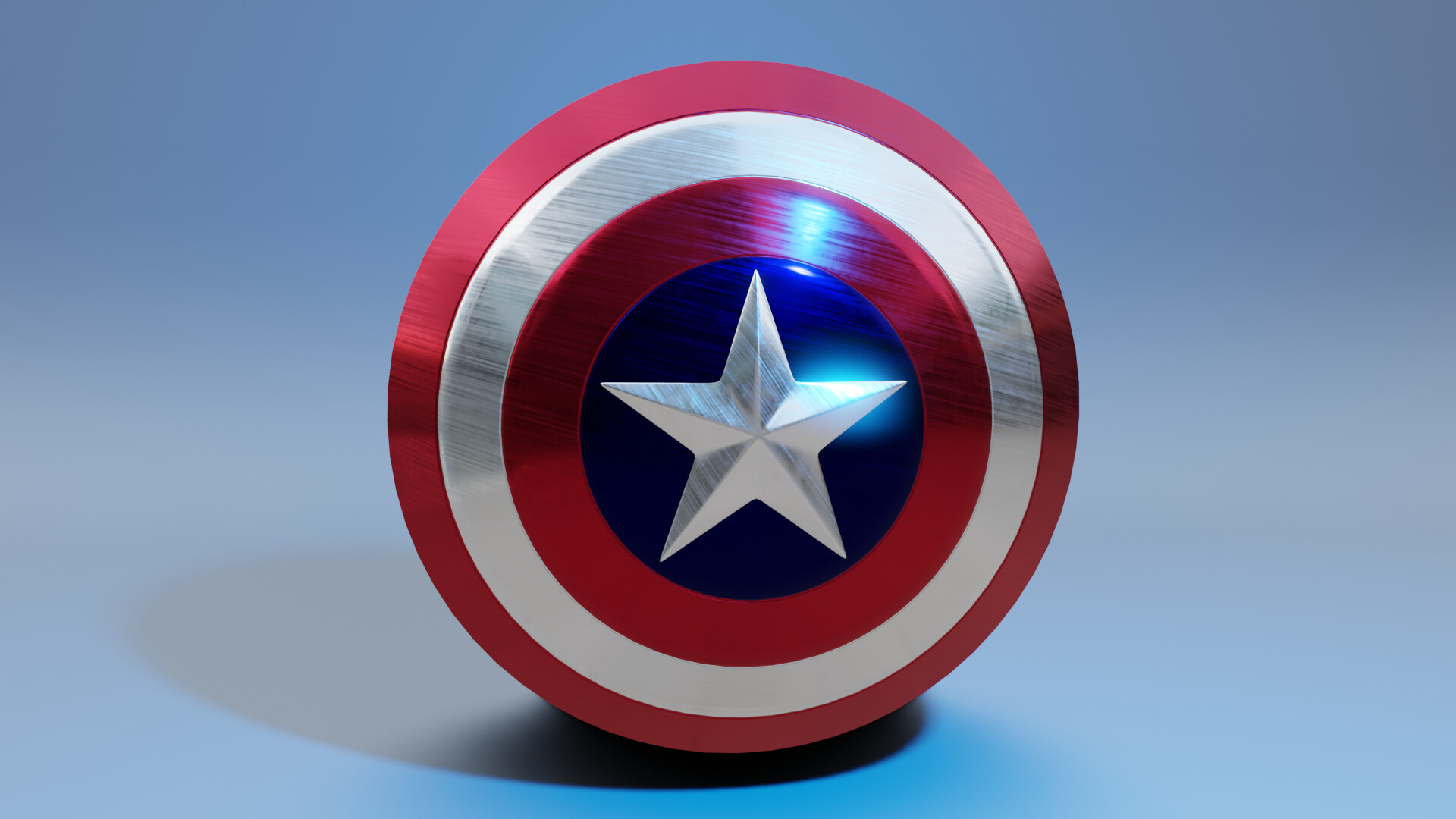 ArtStation - Captain America's Shield