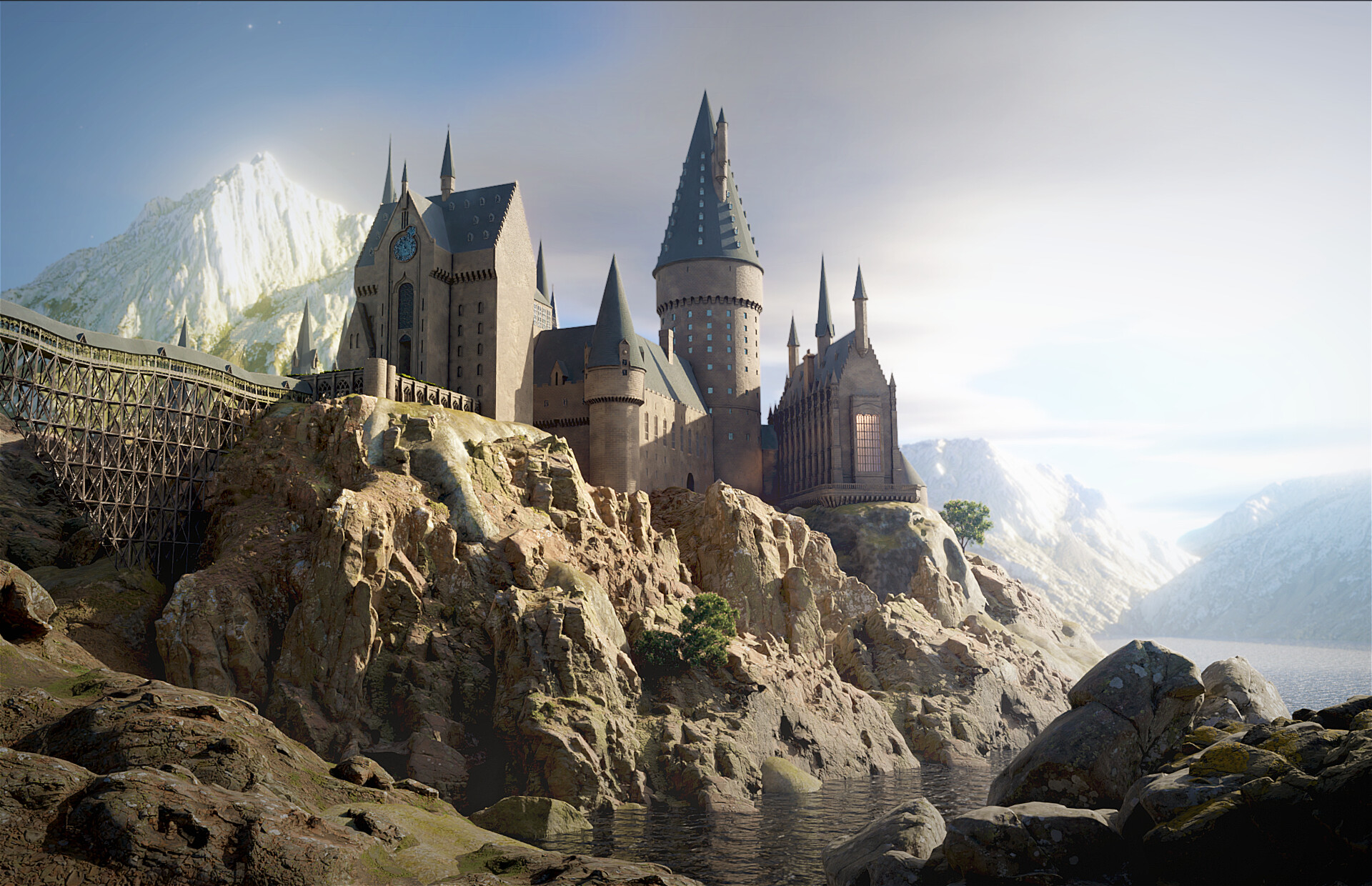 ArtStation - Hogwarts Castle