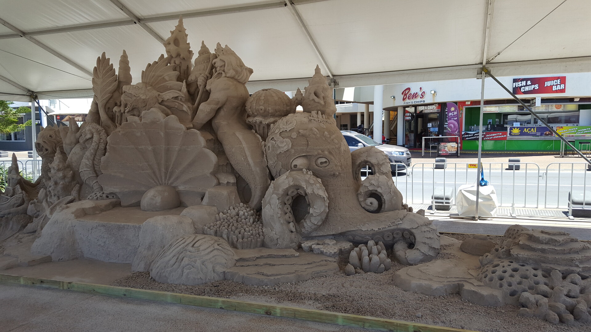 Sand Space - Gold Coast Sand Festival Main Sand Sculpture