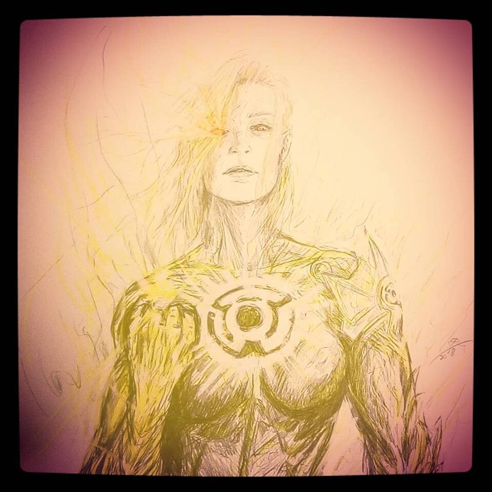 ArtStation - Suprématie kara The yello light power. Kal El Odyssey ...