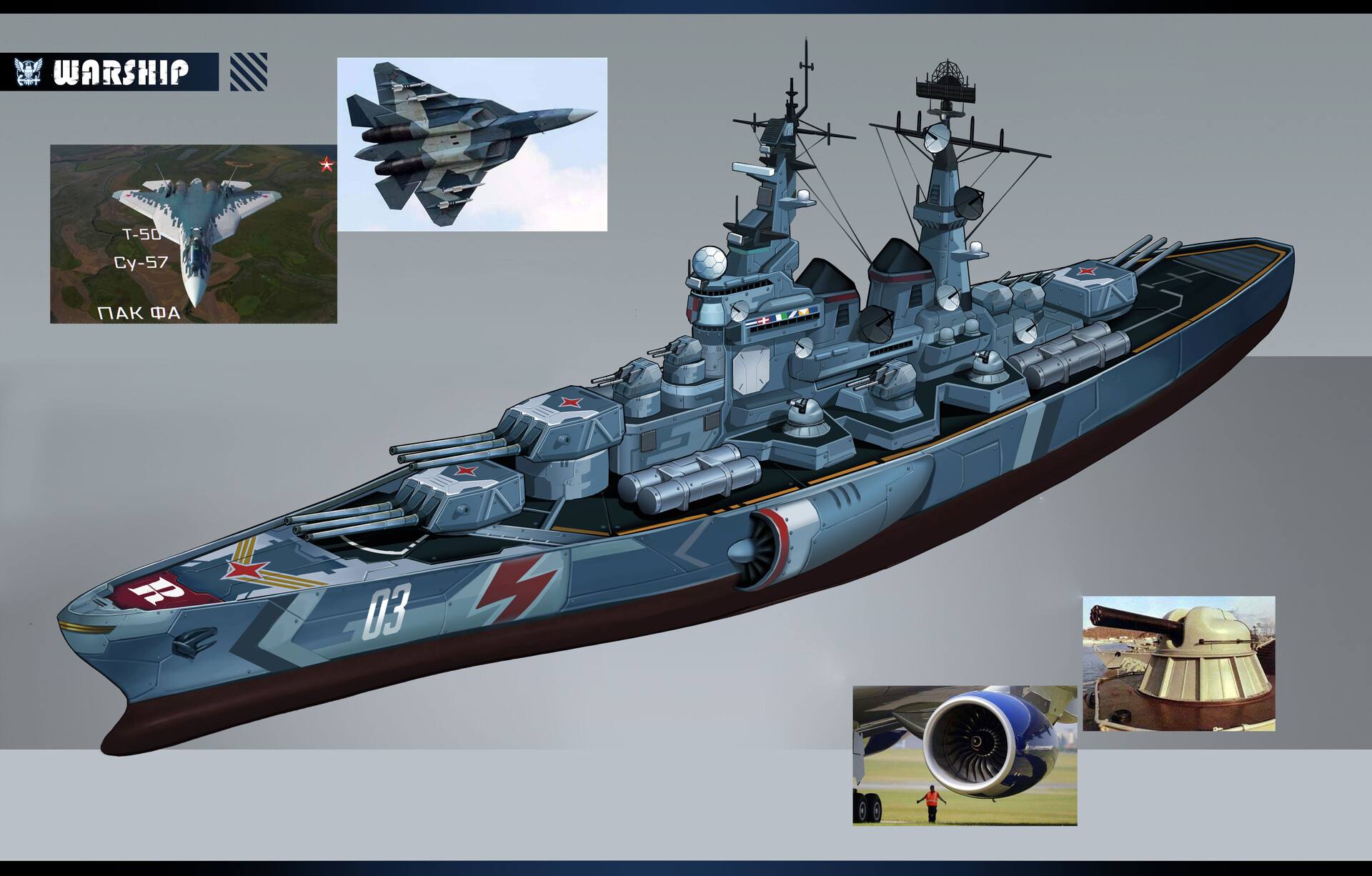 ArtStation - Sovetsky Soyuz class -Советский Союз