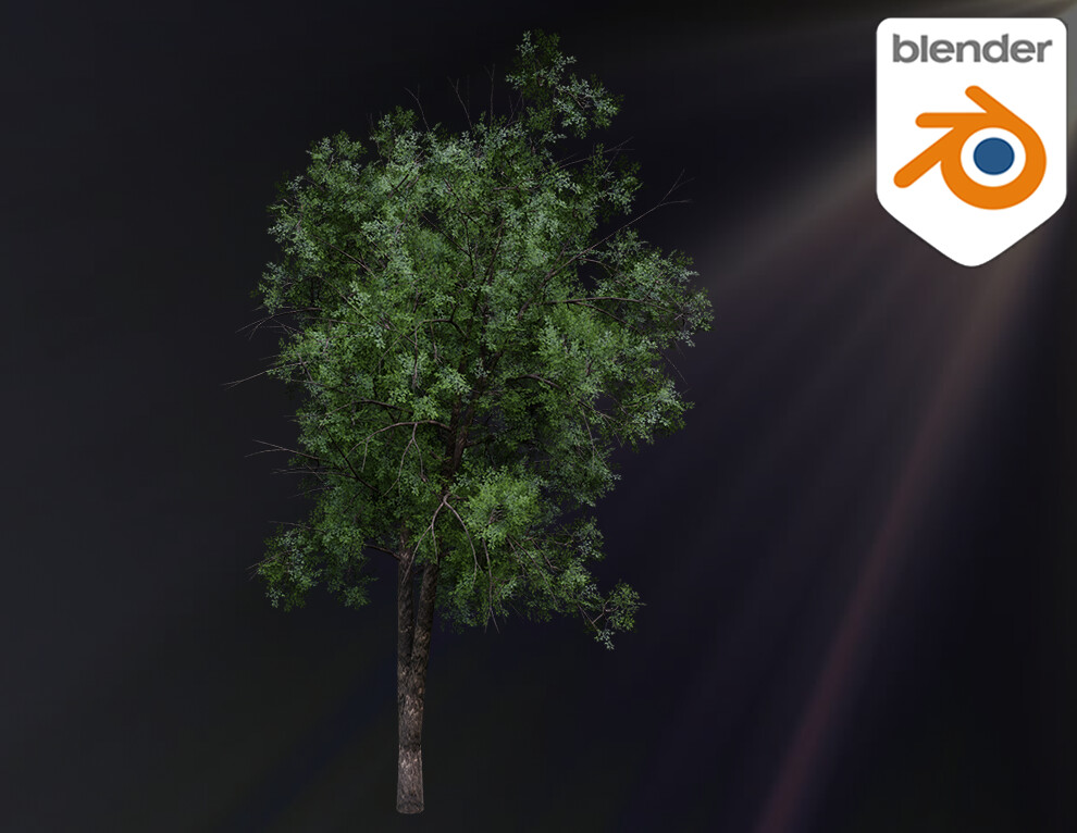 3D Tudor - Blender 3 Massive Realistic Animated Tree Pack