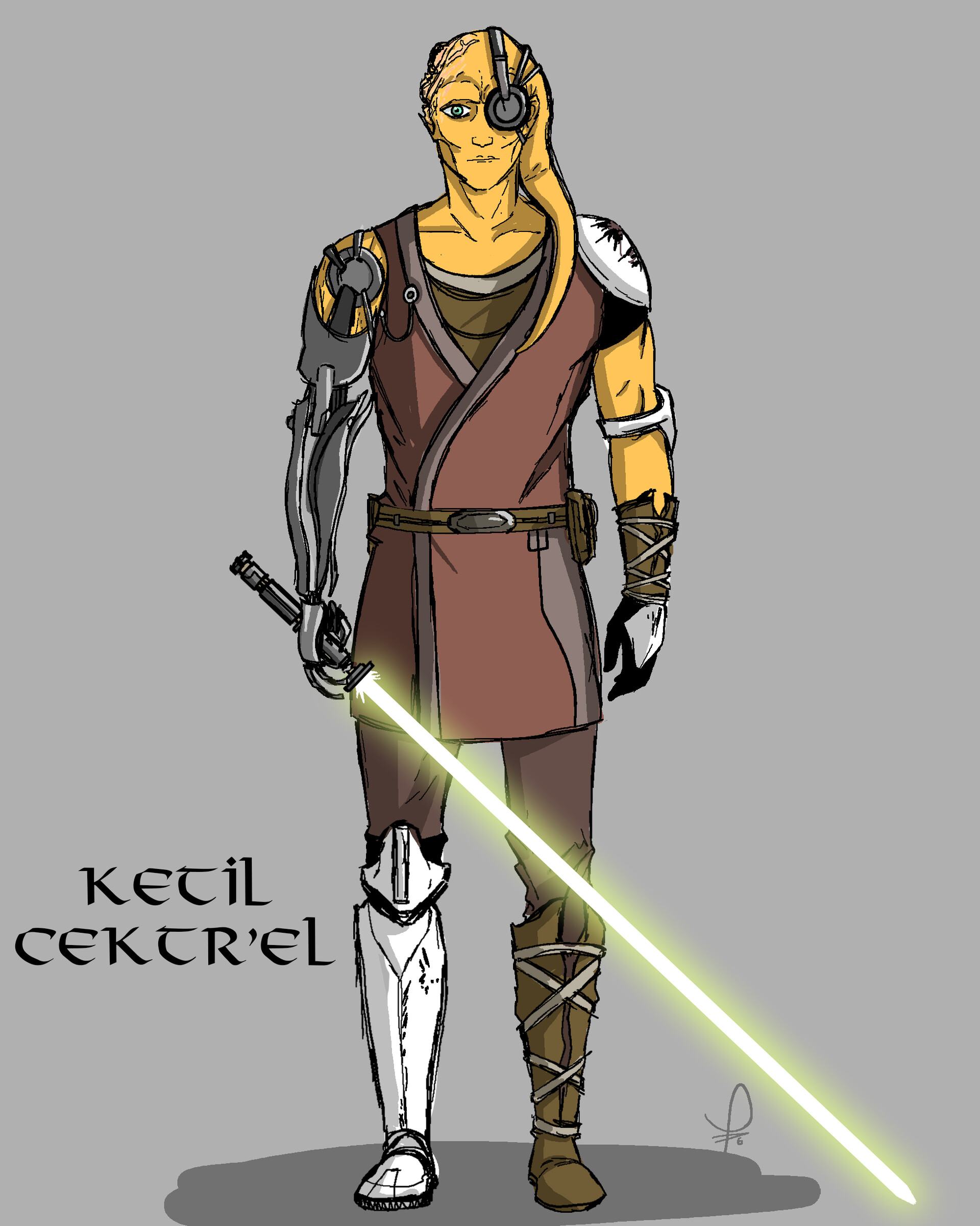 ArtStation - Star Wars Draft Character Design