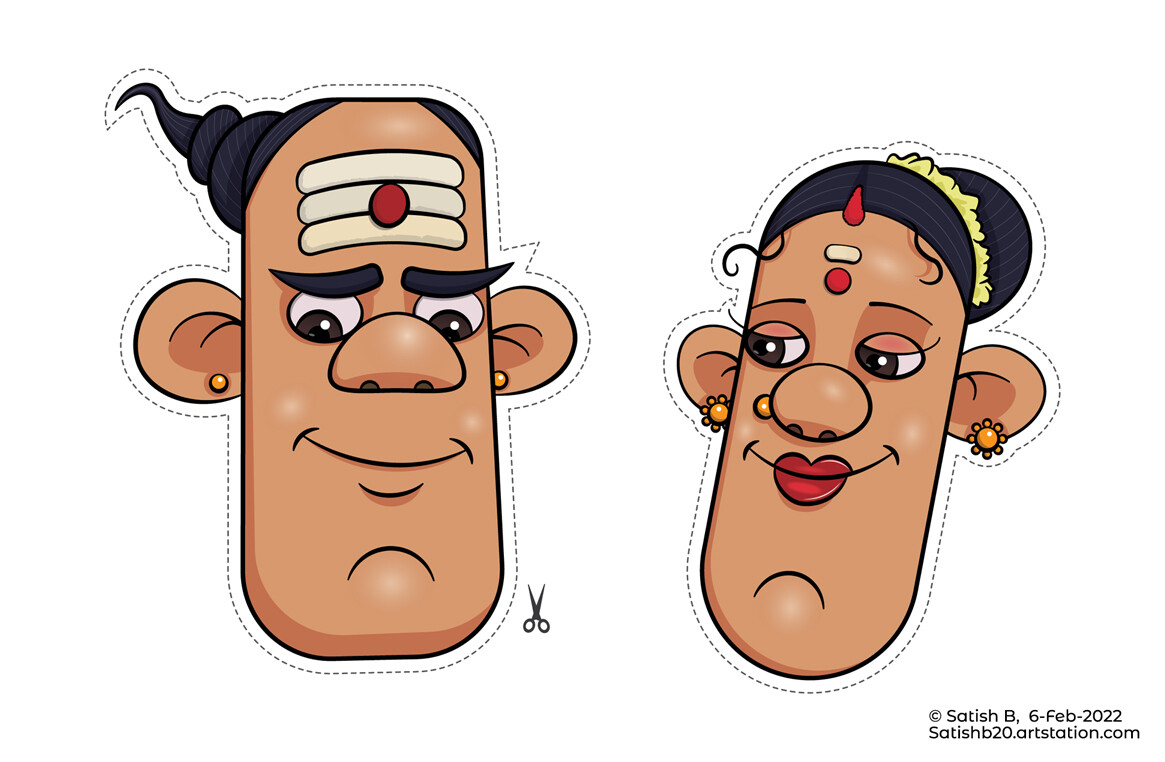 ArtStation - Mr. and Mrs. Iyer