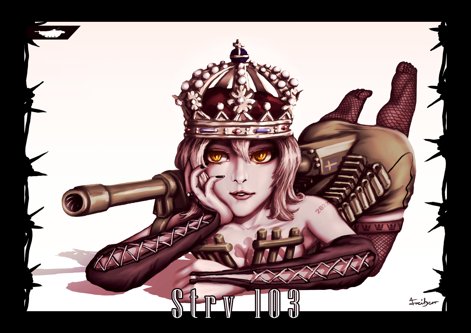 Freiherr - Strv 103 - Tank Waifu