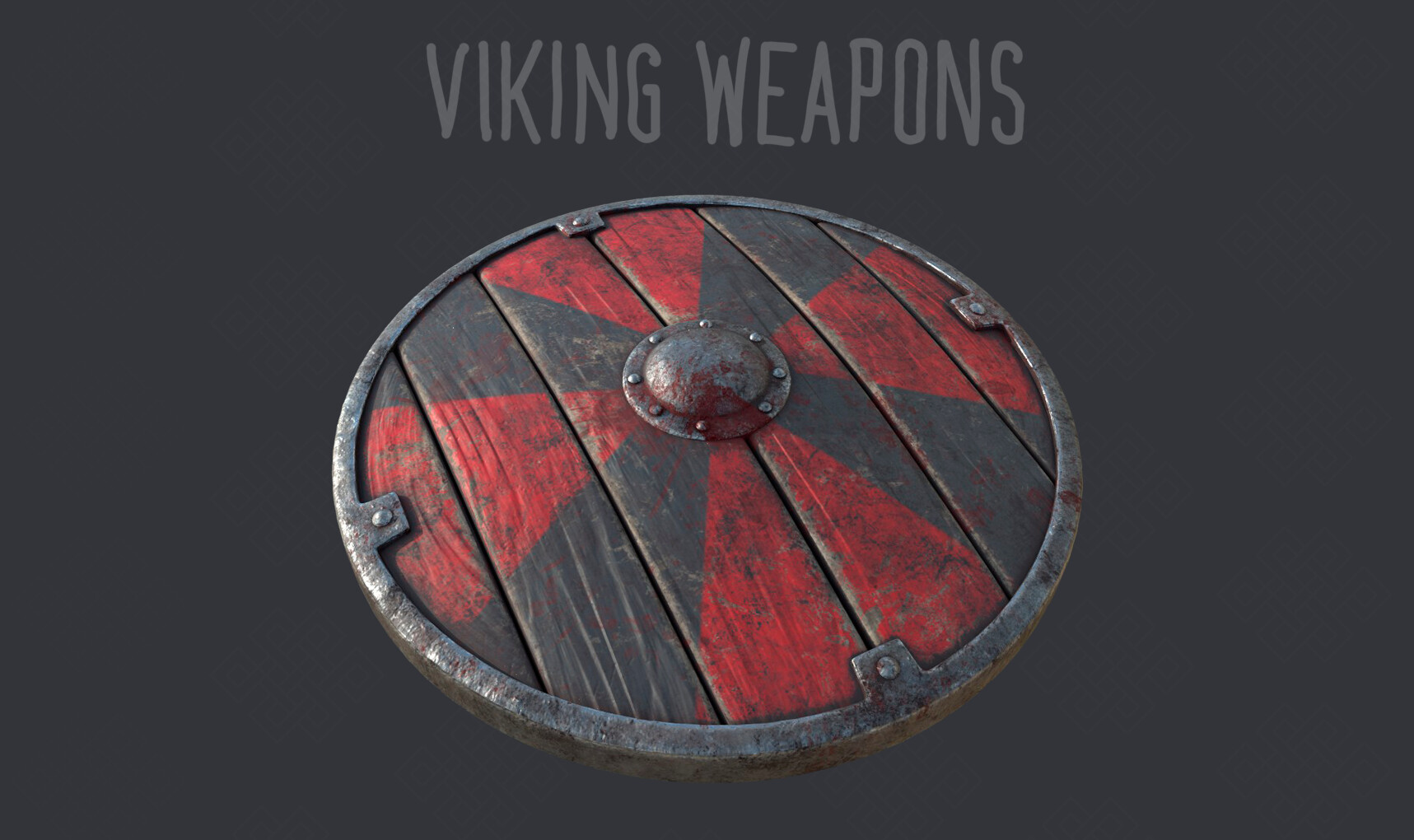 ArtStation - Vikings Weapons - Shield