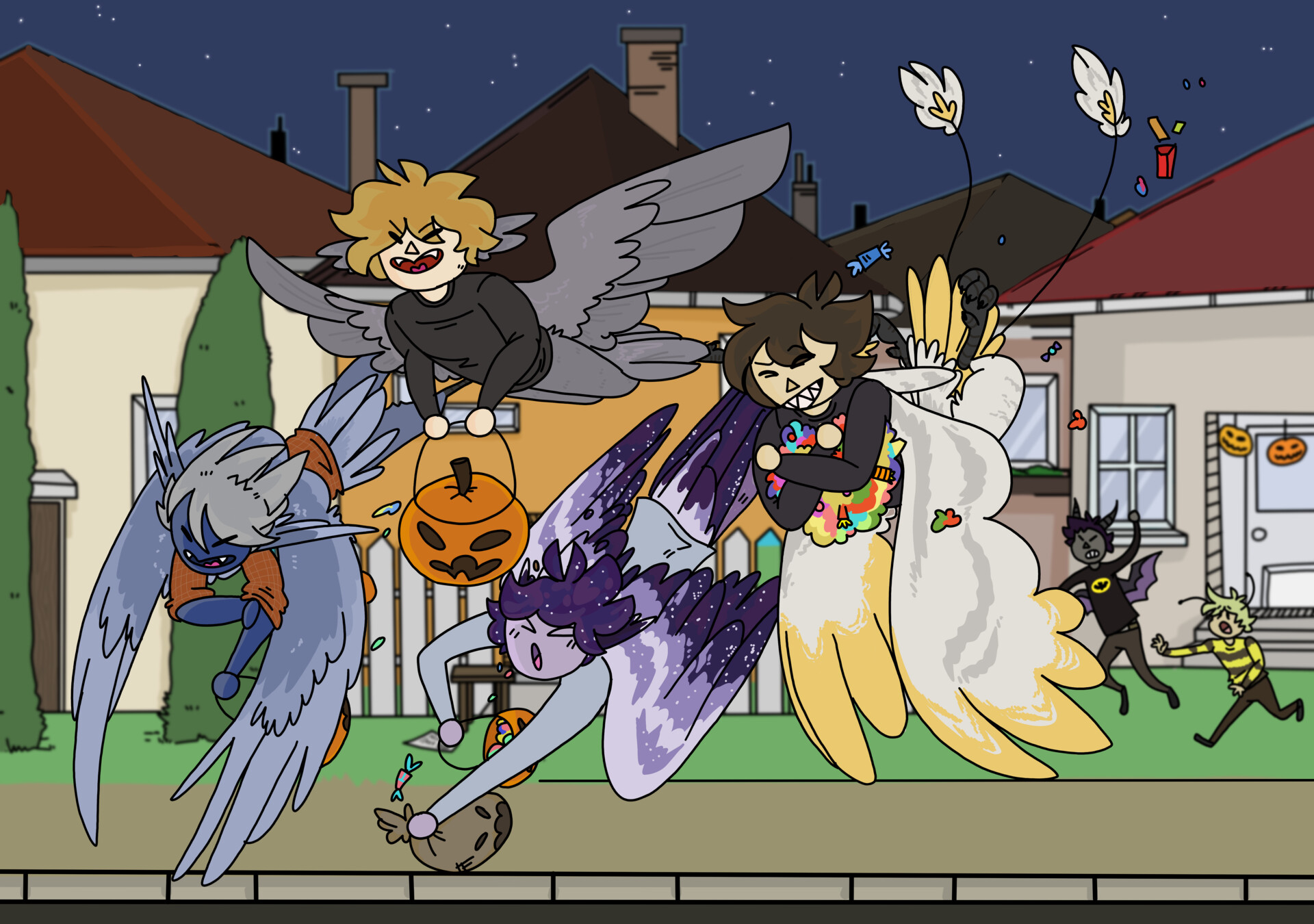 ArtStation - Halloween Discord Doodle