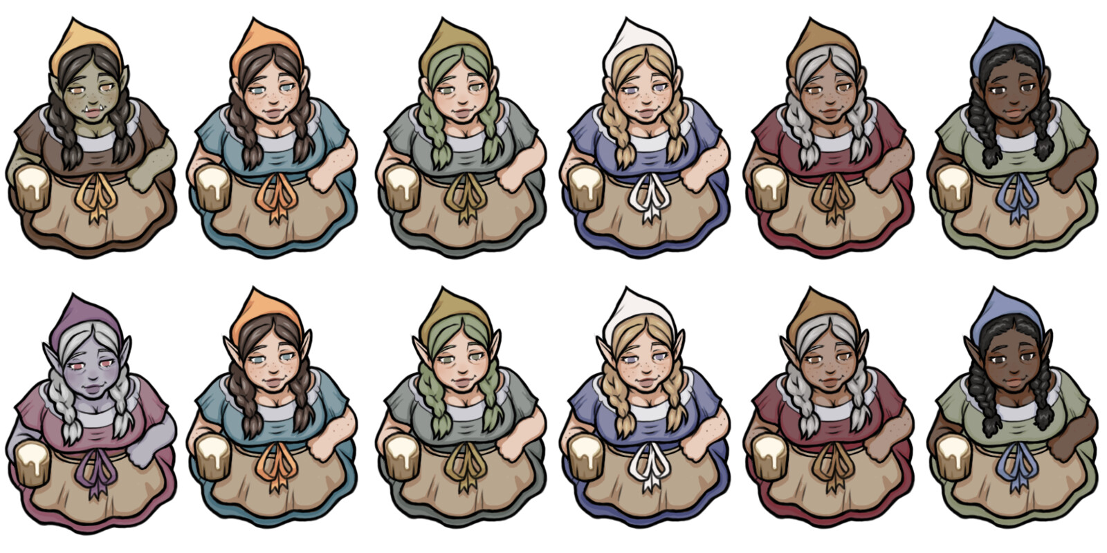 Kaylie Benner - Character Token - Cook