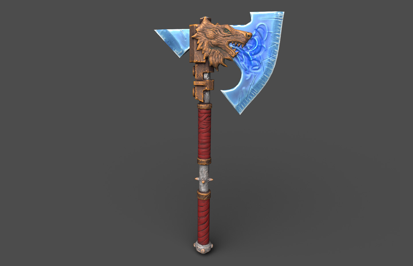 ArtStation - Wolf Guard Power Axe