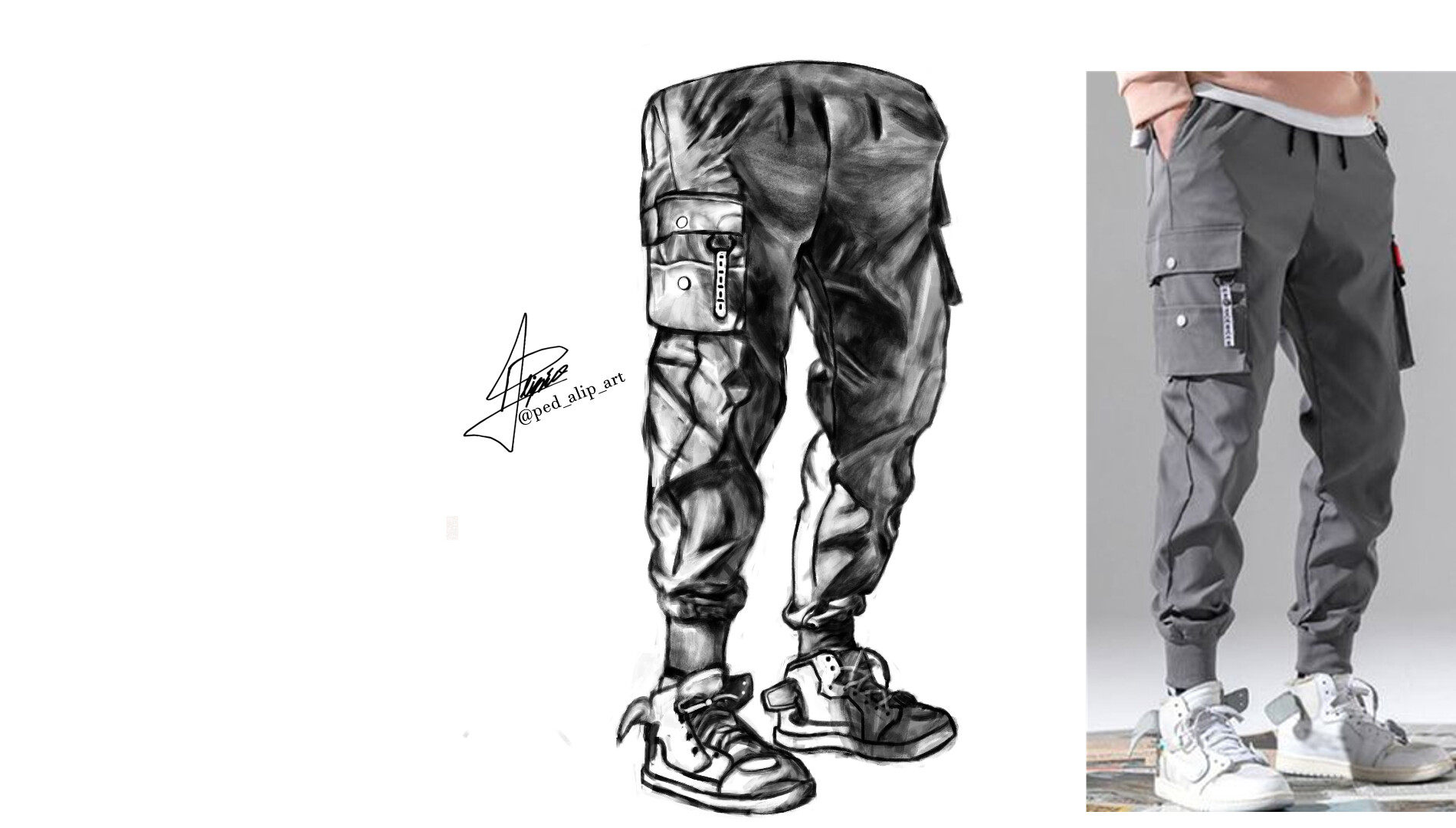 pants drawing ref