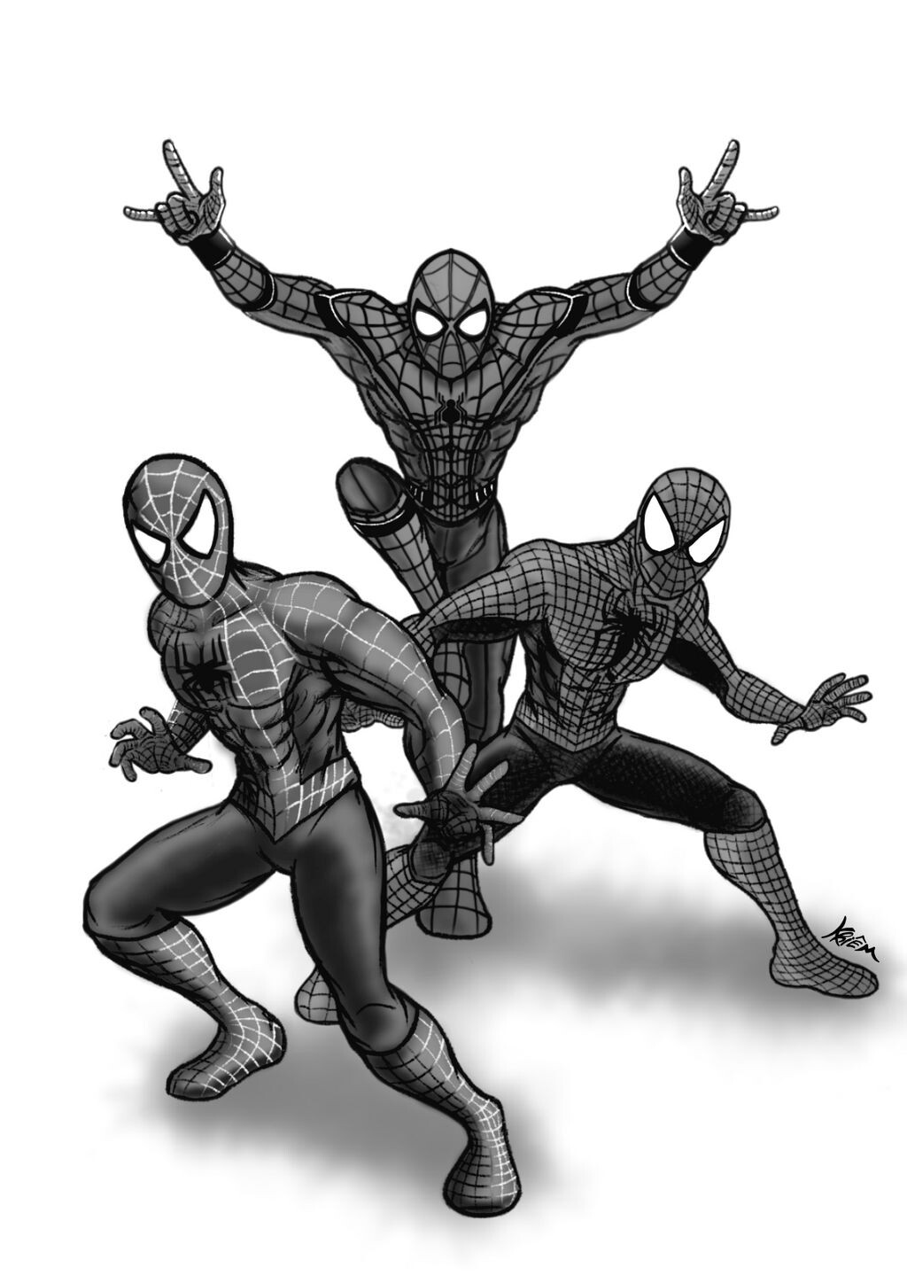 ArtStation - 3 Spiders