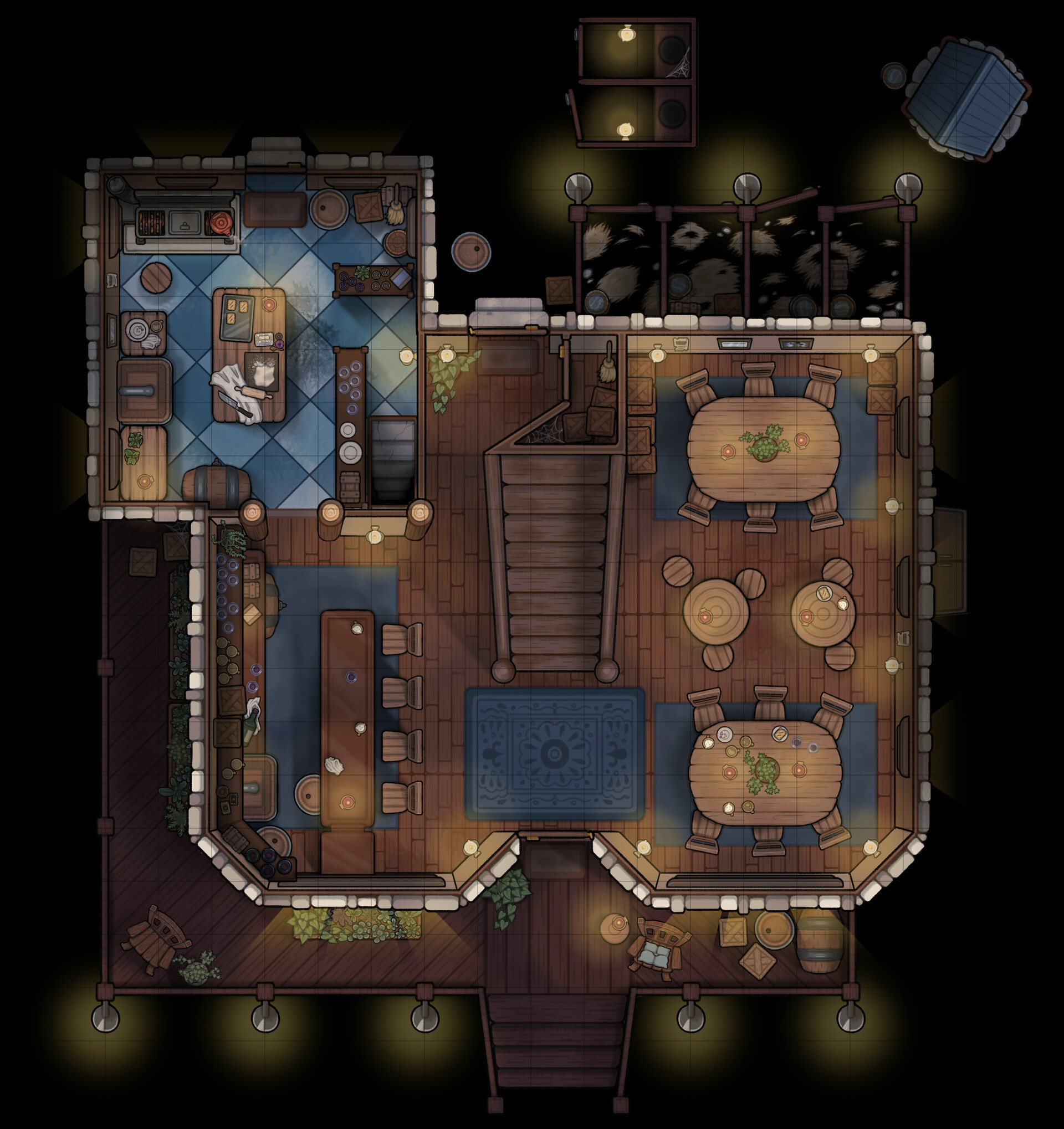 Kaylie Benner - Tavern Map