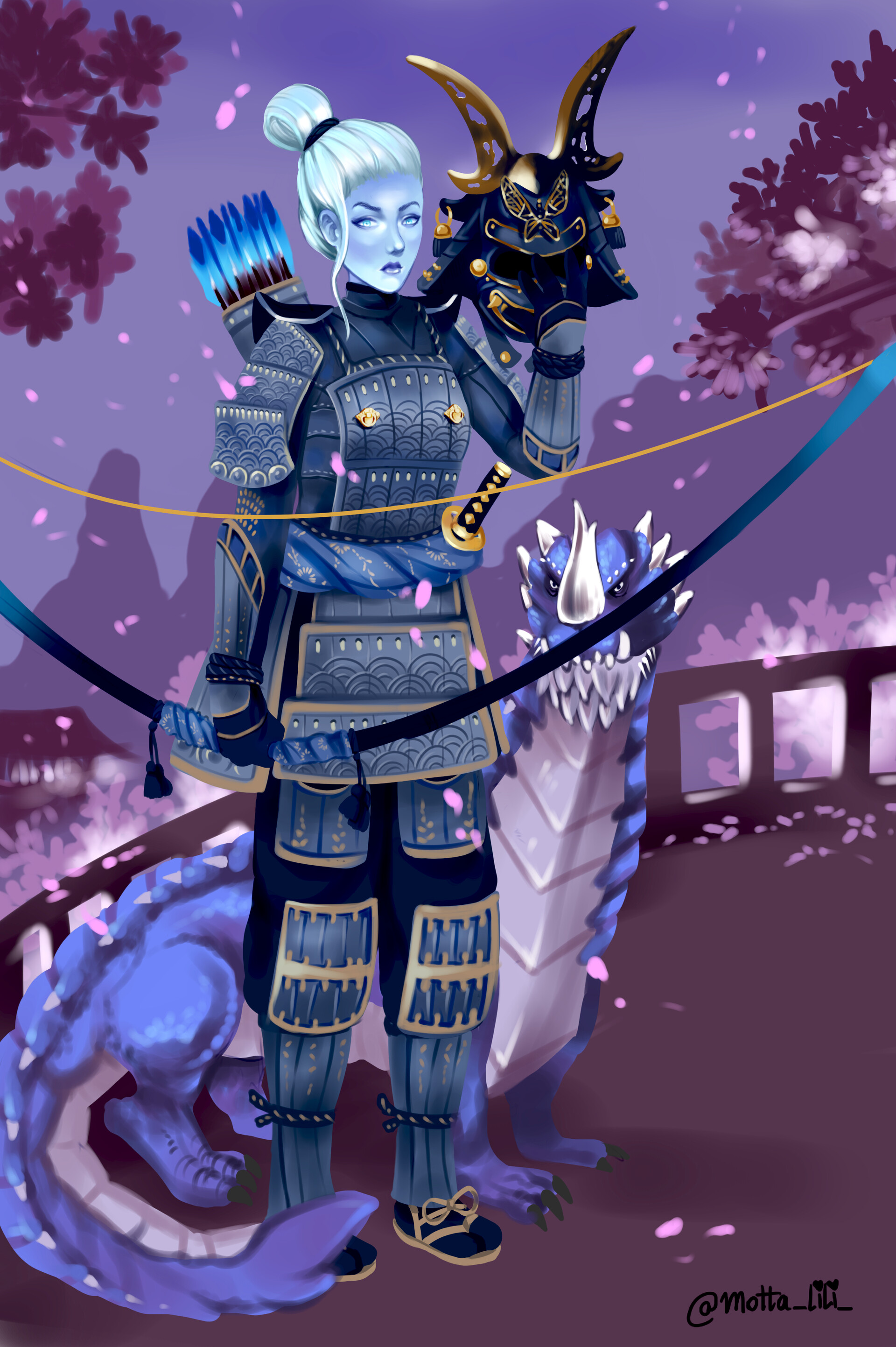 ArtStation - Samurai ghoul