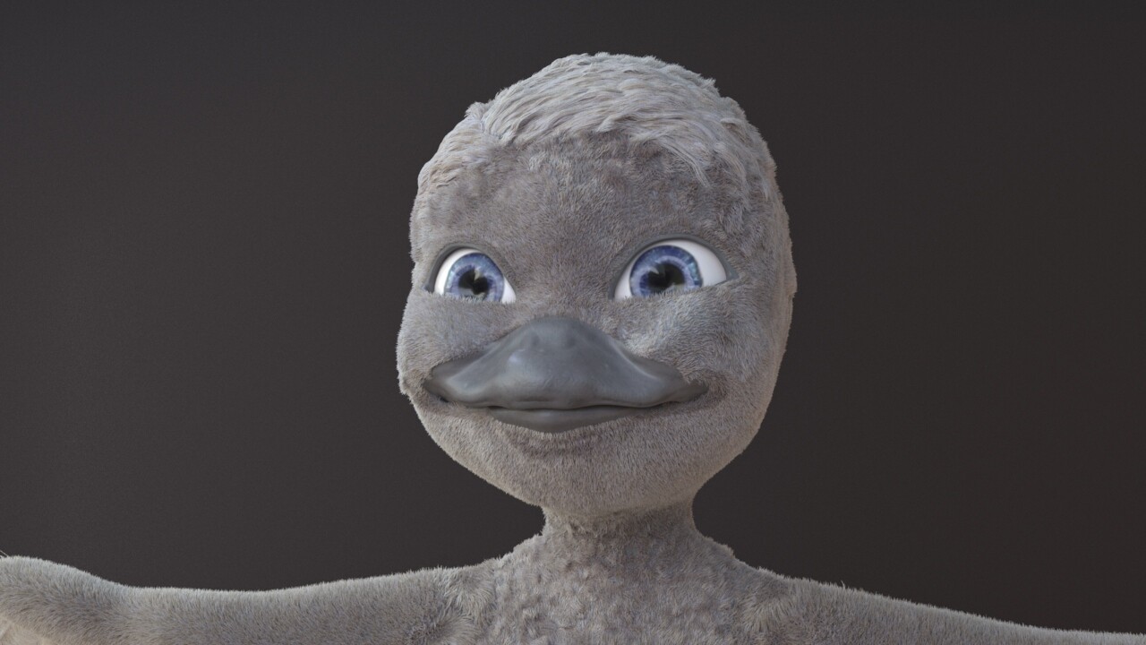 Aleksandra Miteva - 3D Cartoon Bird Animation and Character Development