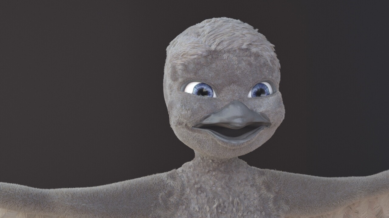 Aleksandra Miteva - 3D Cartoon Bird Animation and Character Development