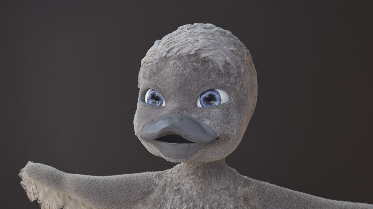 Aleksandra Miteva - 3D Cartoon Bird Animation and Character Development