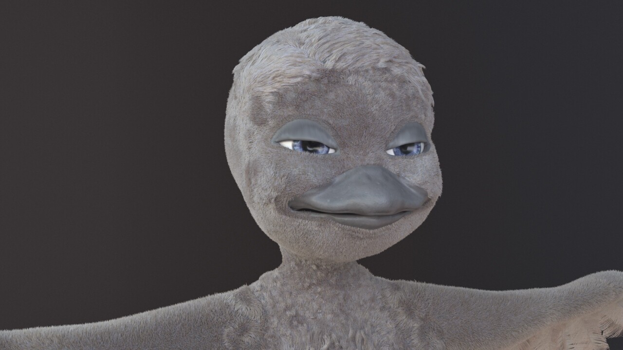 Aleksandra Miteva - 3D Cartoon Bird Animation and Character Development