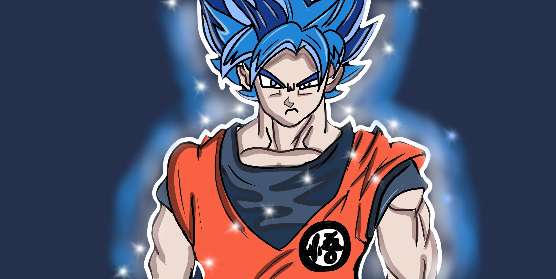 ArtStation - Dragon Ball z super saiyan | character illustration