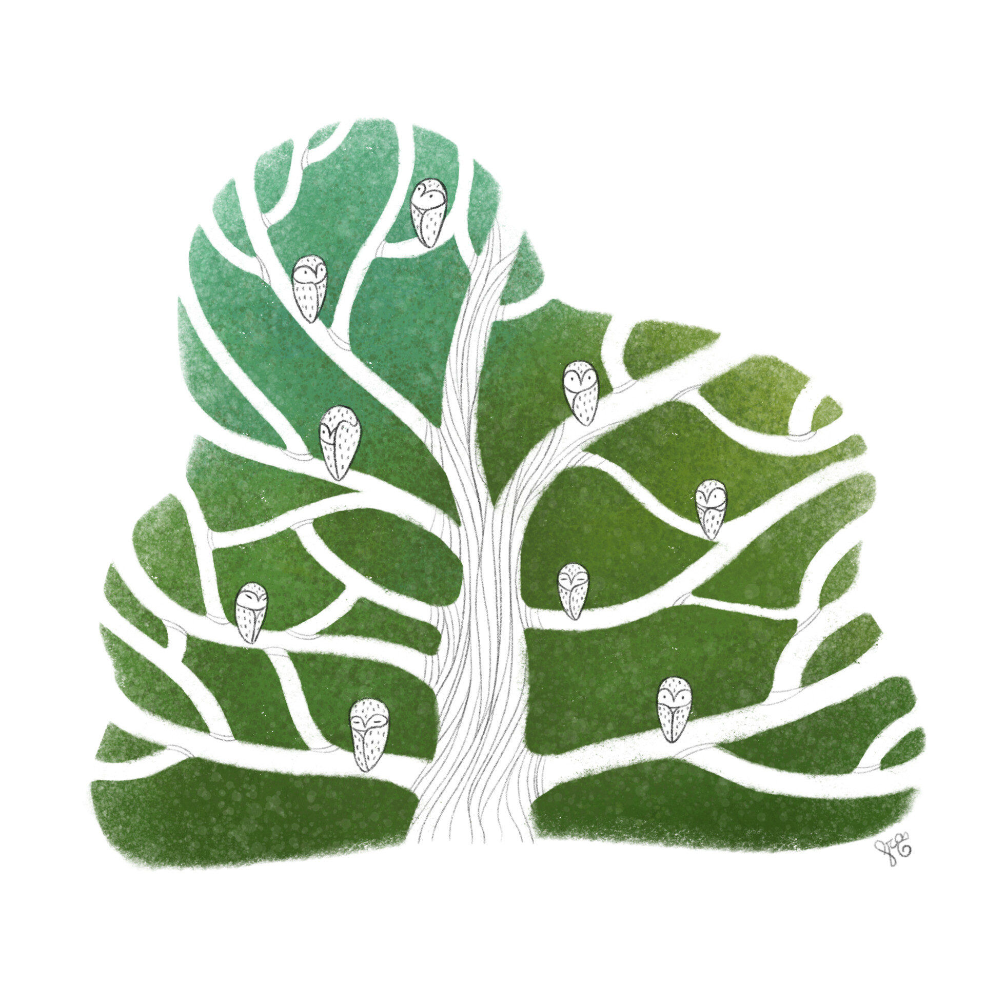 ArtStation - The Owl Tree