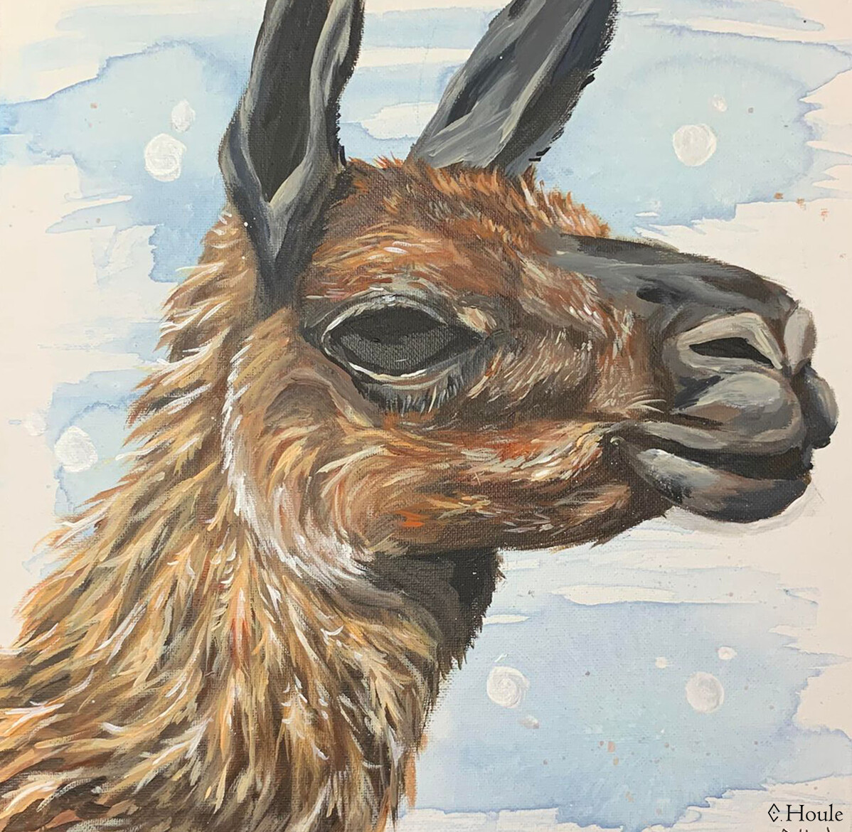 ArtStation - Lama Painting