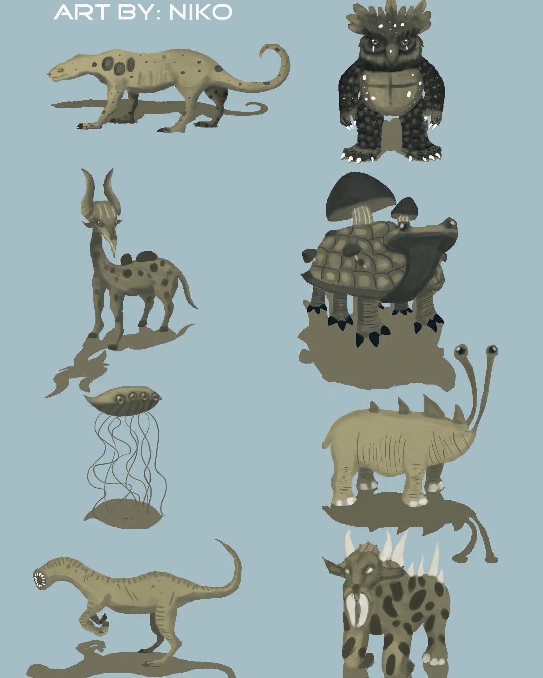 ArtStation - "Creatures"