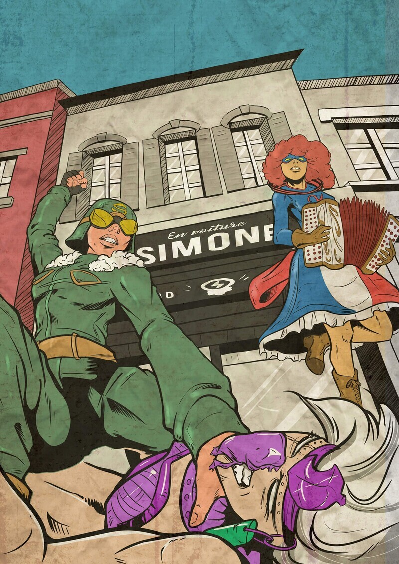 ArtStation - BD Simone et Yvette