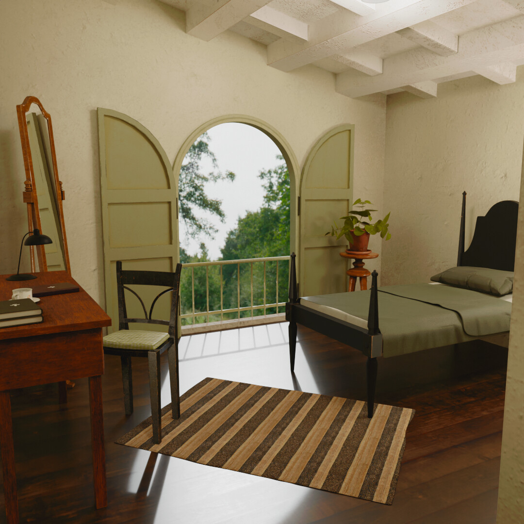 ArtStation - Cozy room