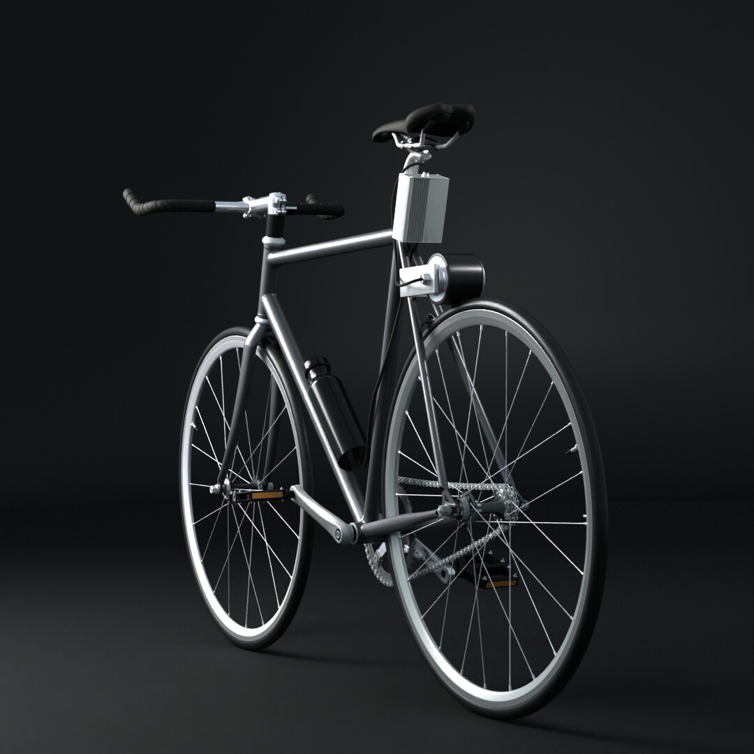ArtStation - Bicycle Booster VIsualization